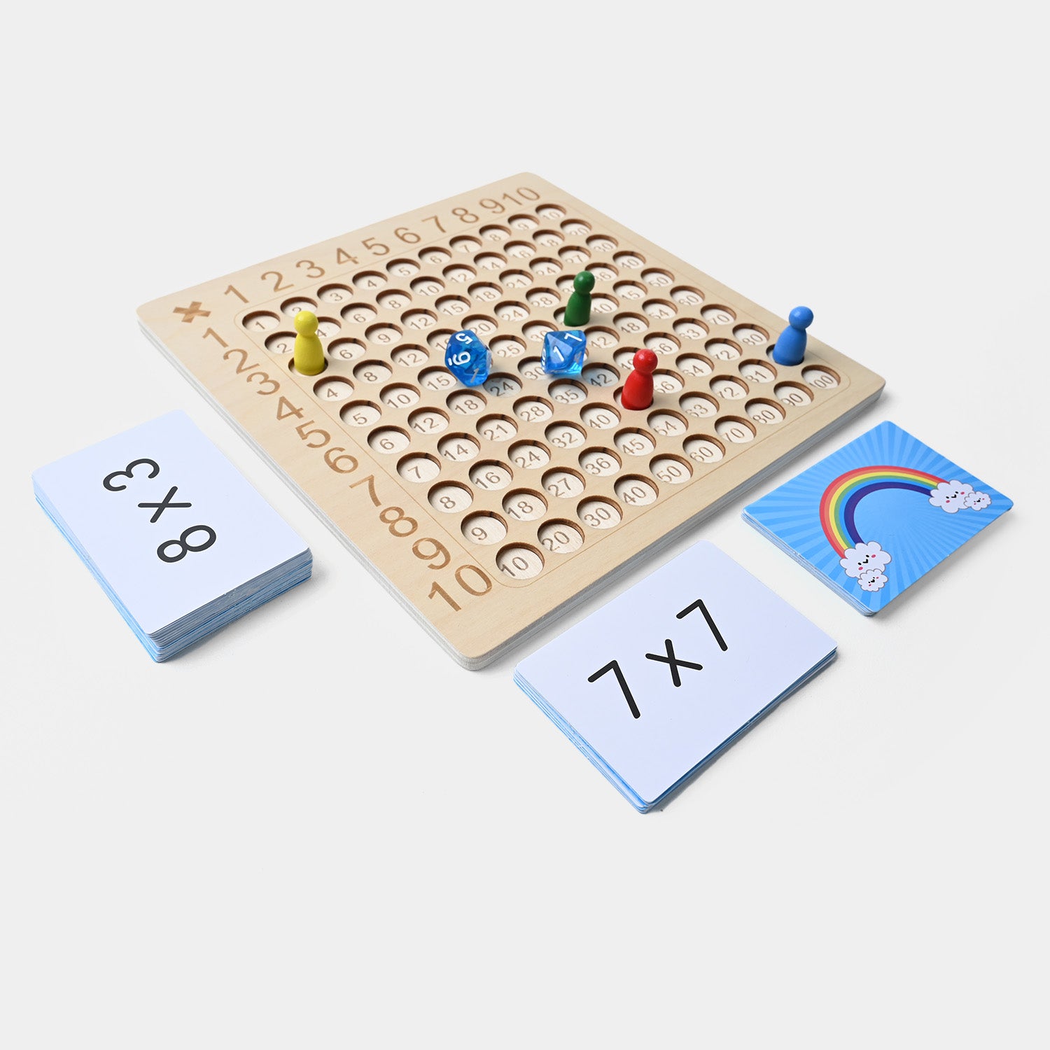 Wooden Multiplication Board Game Price in Pakistan | Bachata Party ...