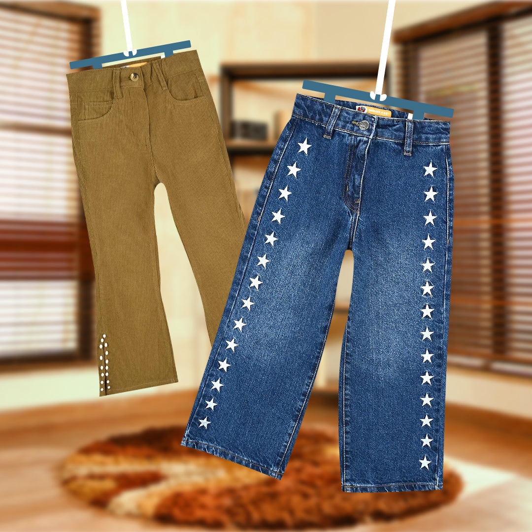 Stylish Girls Bottoms Store - Pants & Tights for Girls | Bachaa Party