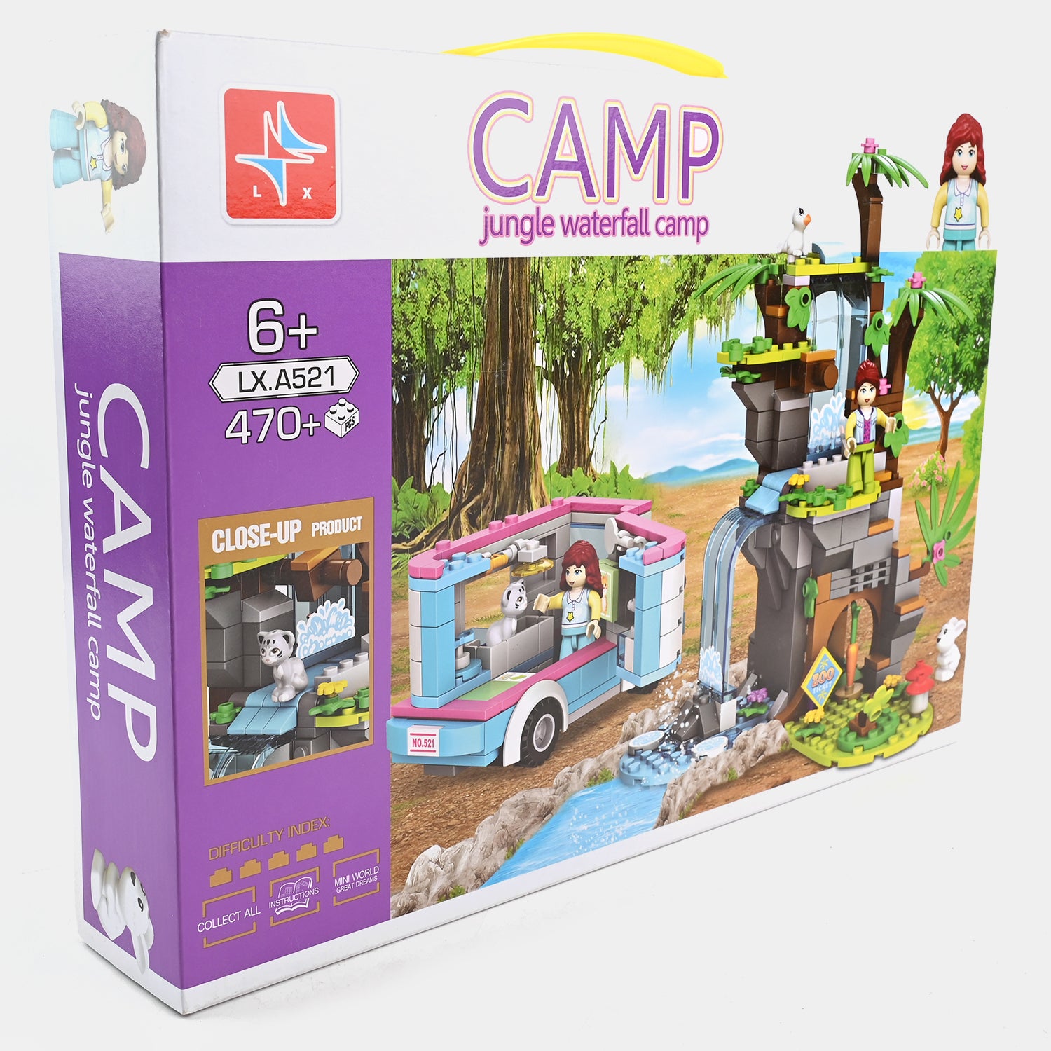 Jungle Camp Puzzle Blocks 470Pcs Set For Kids Price in Pakistan ...
