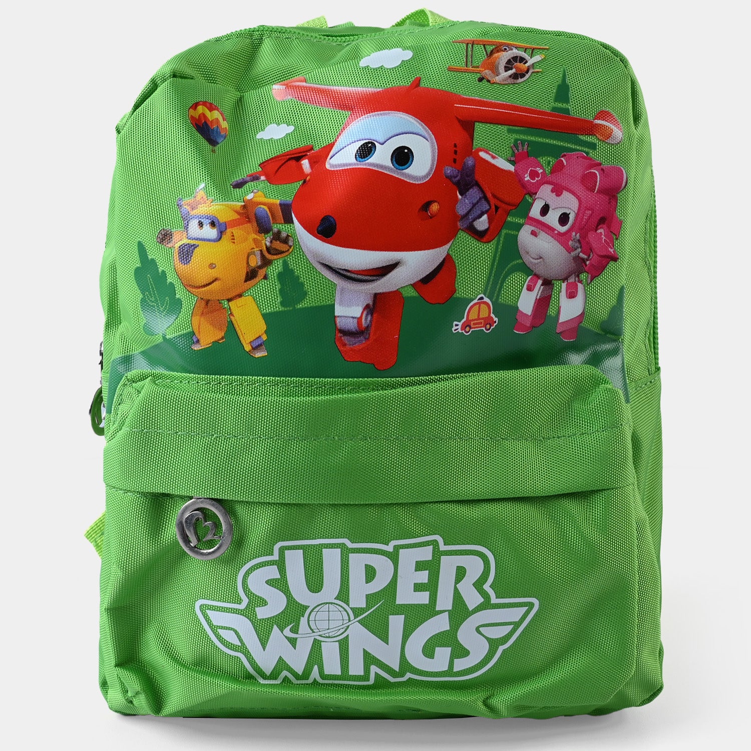 Kids Backpack super wings (Green) Price in Pakistan | Bachaa Party