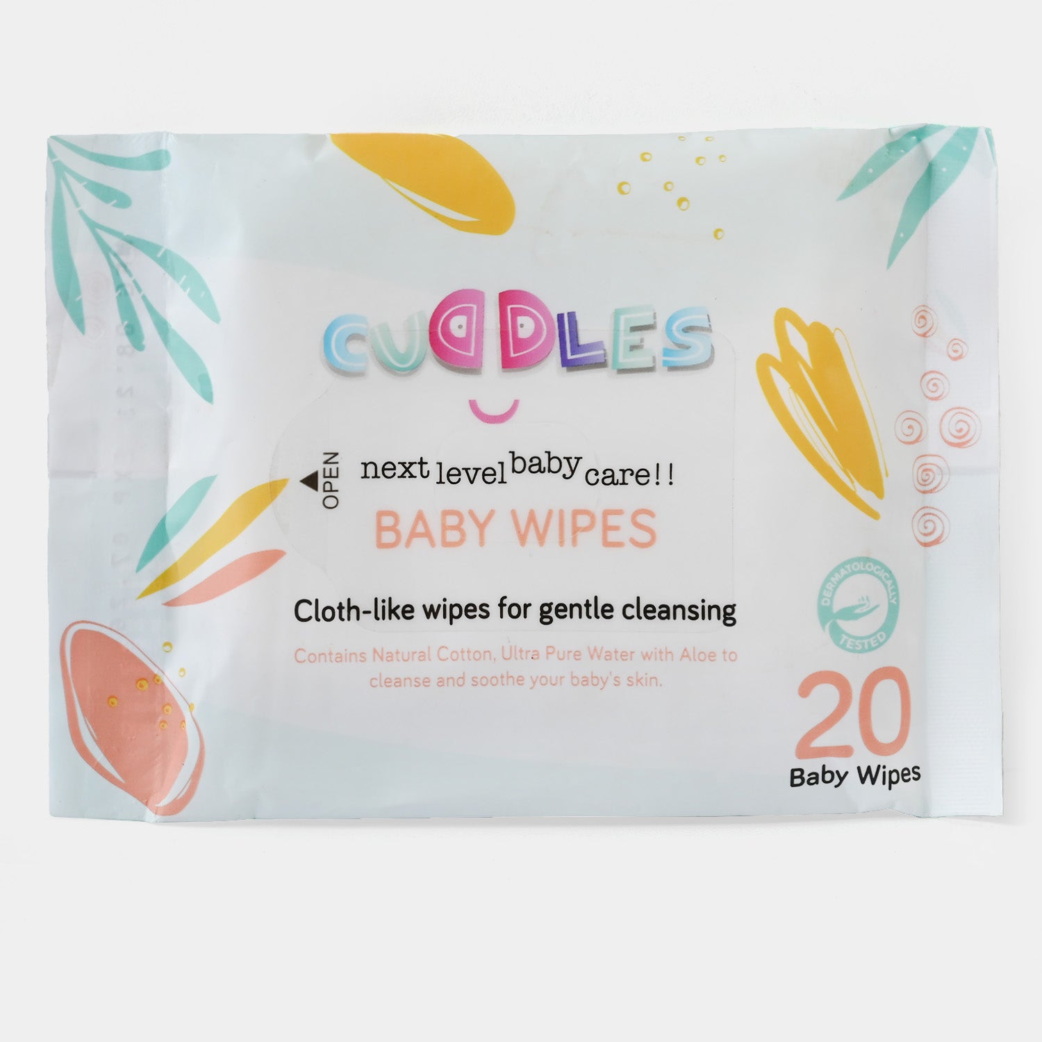 Cuddles Next Level Baby Wet Wipes- 20 PCs Price in Pakistan | Bachaa Party