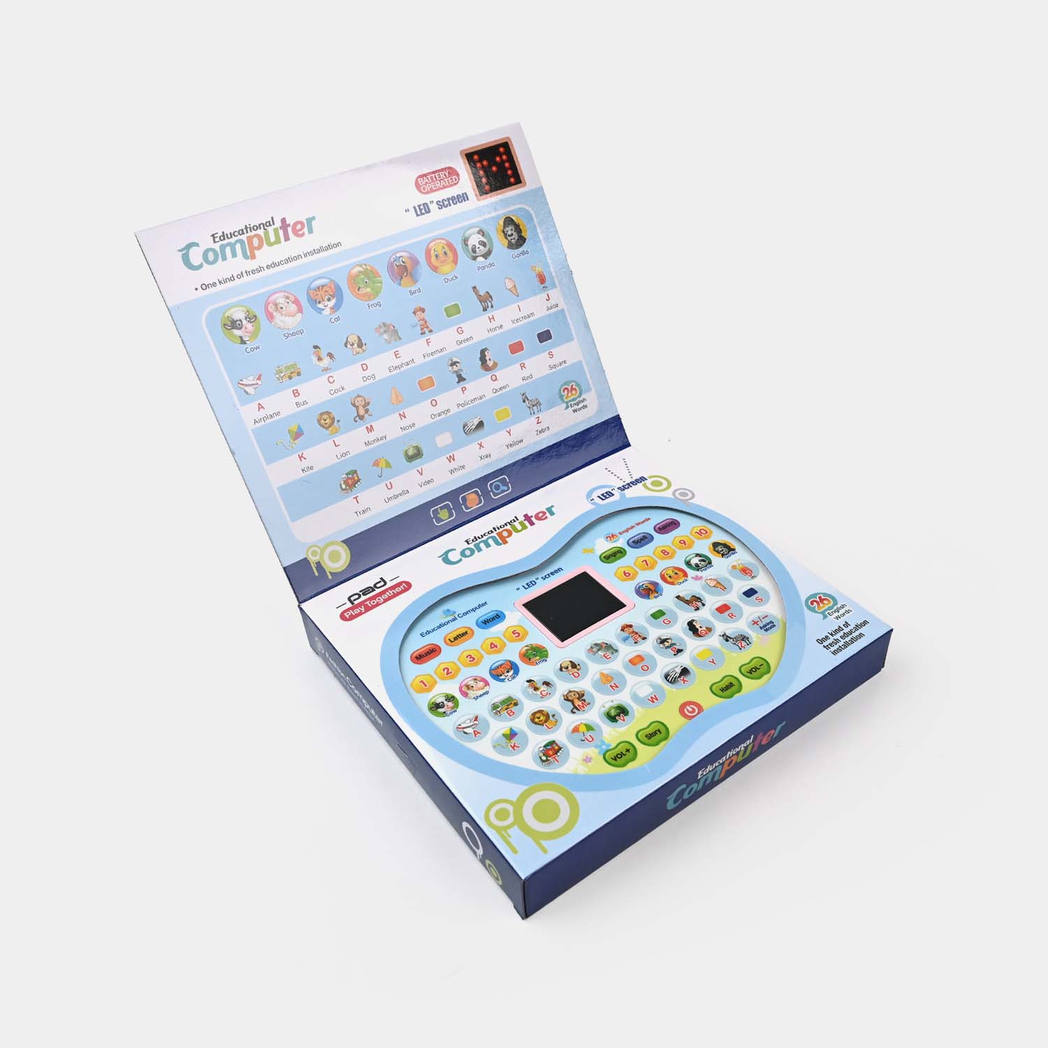 Kids Educational Learning Machine Toy With Led Light Price in Pakistan ...