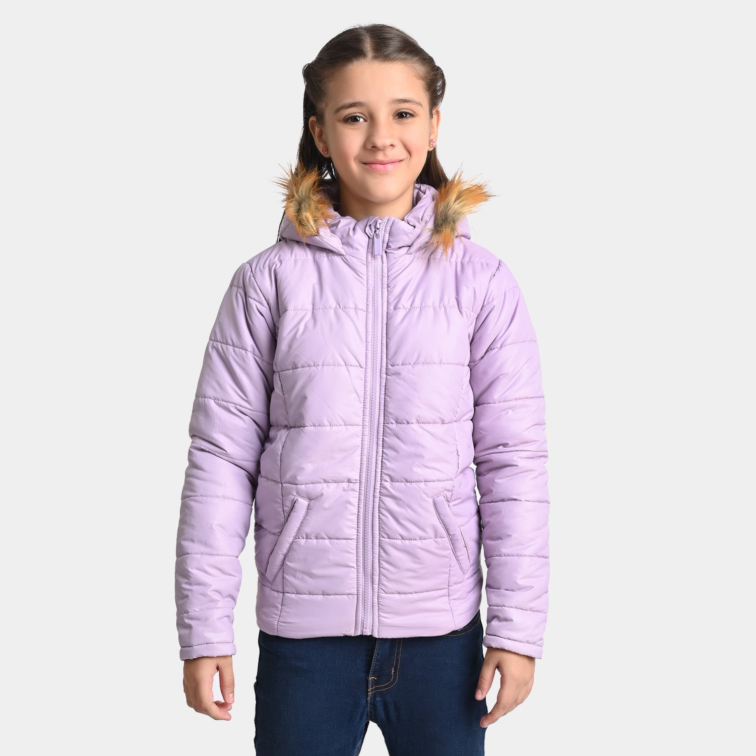 Girls Taffeta Quilted Jacket Violet Tulle-V. Tulle Price in Pakistan ...