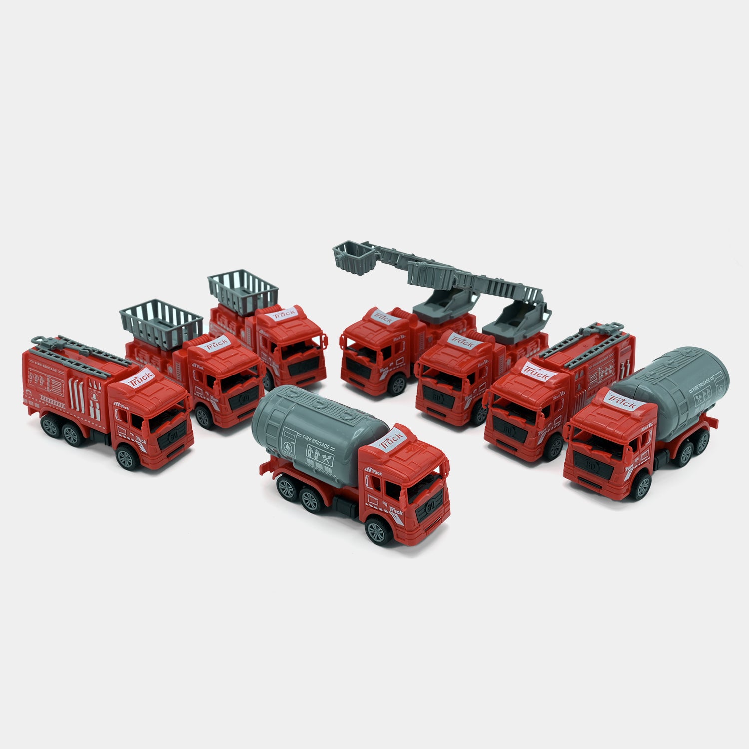 Pull Back Fire Rescue Truck Toy Play Set For Kids Price in Pakistan ...