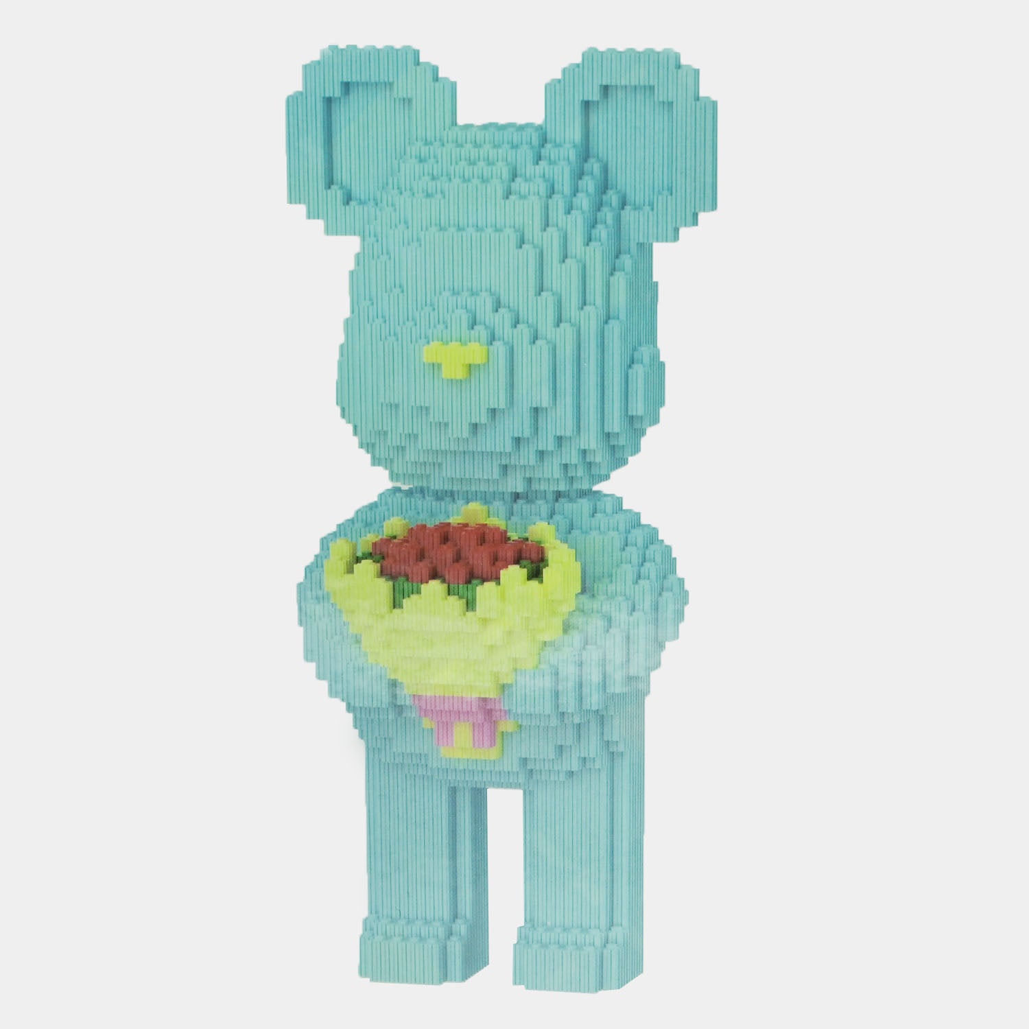 Lovely Light Blue Bouquet Universal Building Blocks | 3738PCs Price in ...