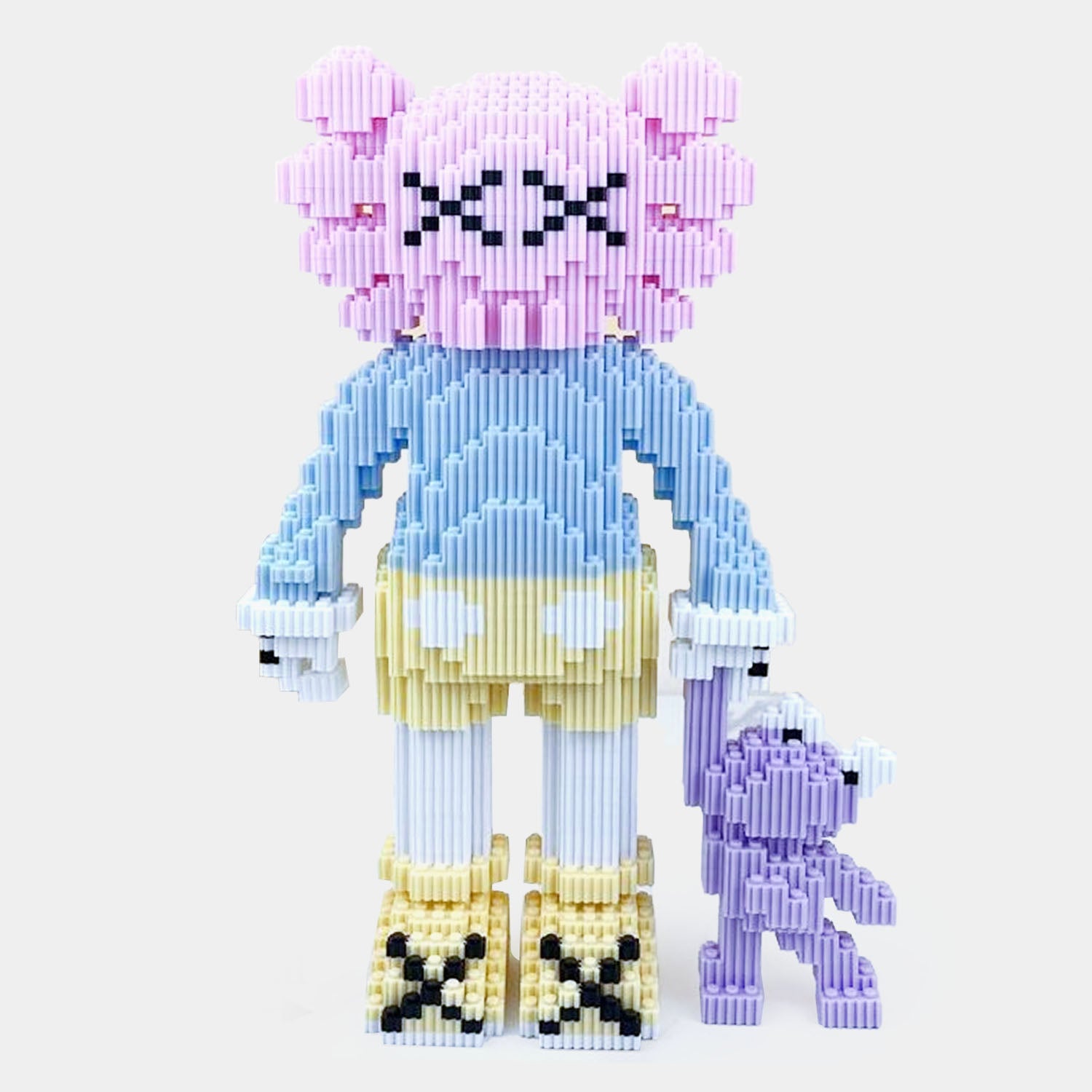 Pink And Blue Standing Universal Building Blocks | 4950PCs Price in ...