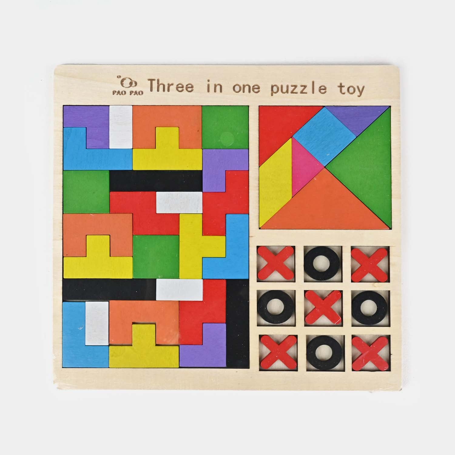 3 In 1 Xox Puzzle CZ-01 Price in Pakistan | Bachaa Party