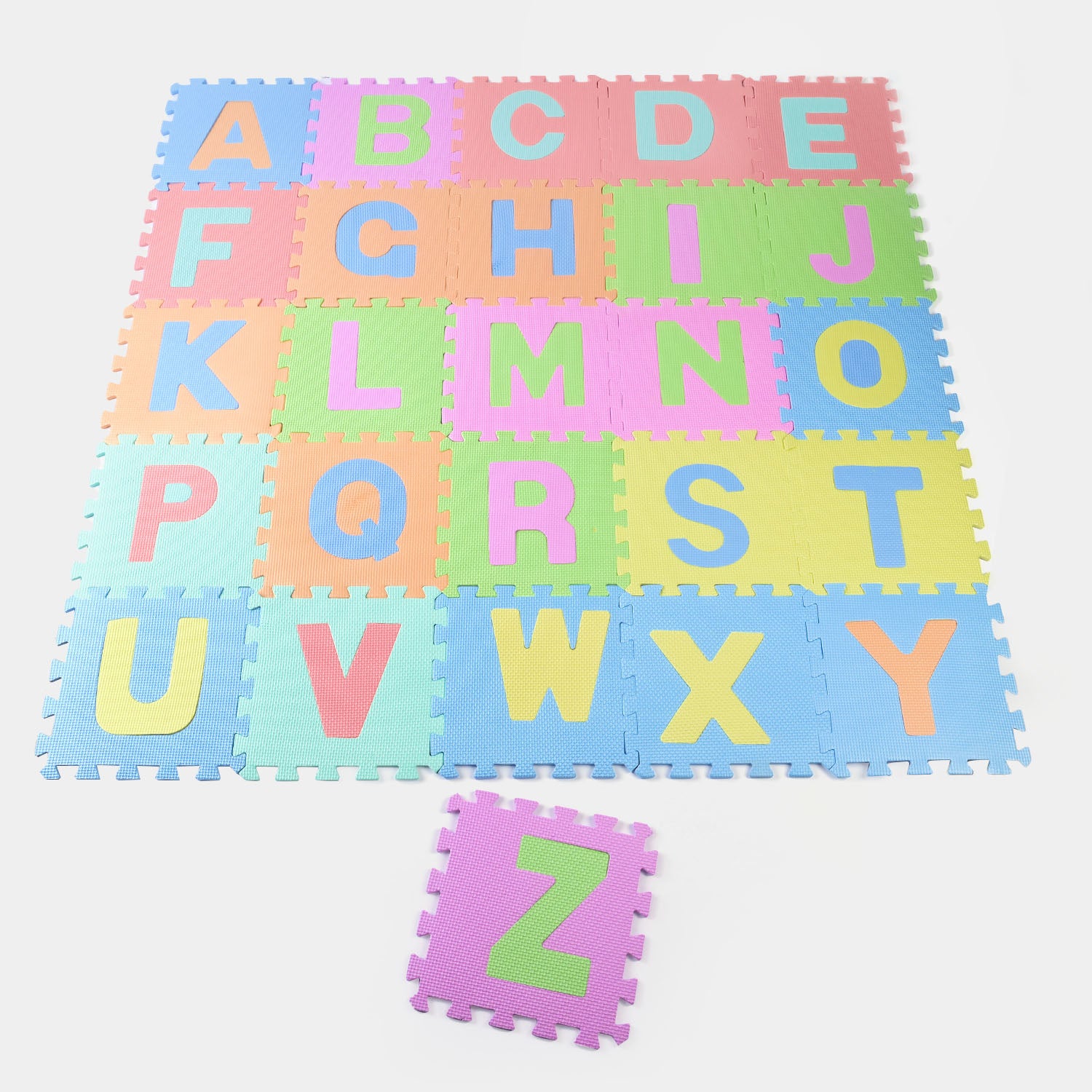Alphabet Floor Mat Puzzle For kids Price in Pakistan | Bachaa Party