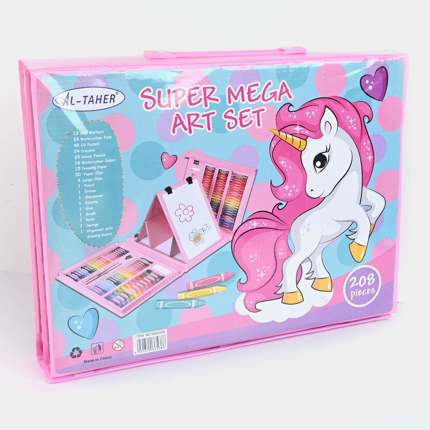 Super Mega Art Color Kit | 208PCs Price in Pakistan | Bachaa Party