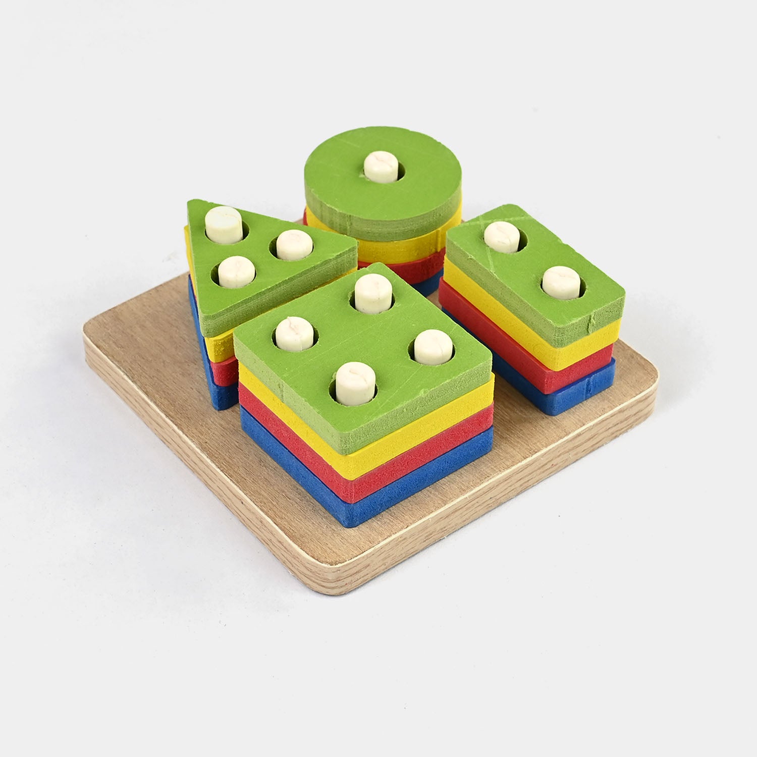 BP Multi Shape Building Blocks Wooden Set Price in Pakistan | Bachaa Party