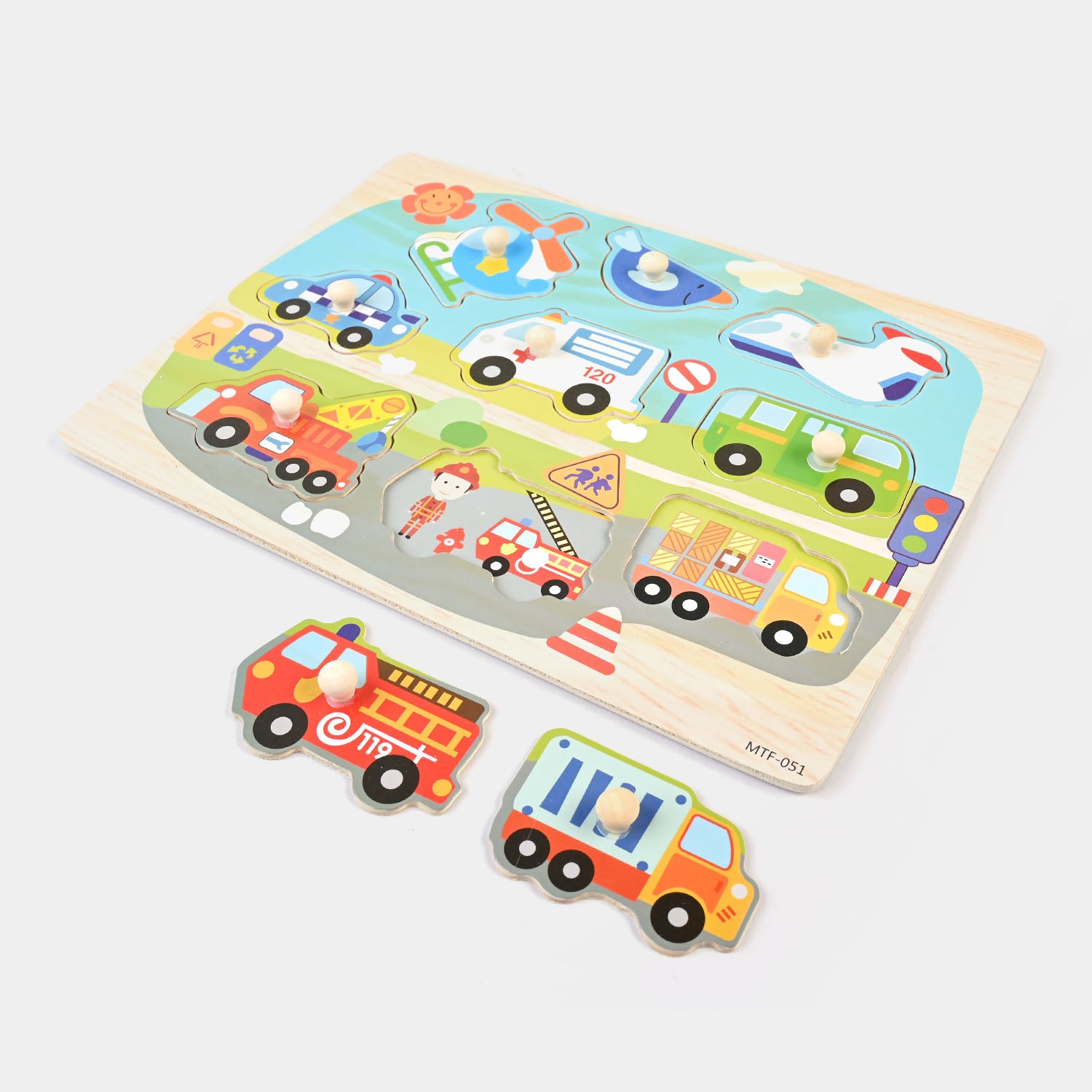 Wooden Puzzle Game Board For Kids Price in Pakistan | Bachaa Party