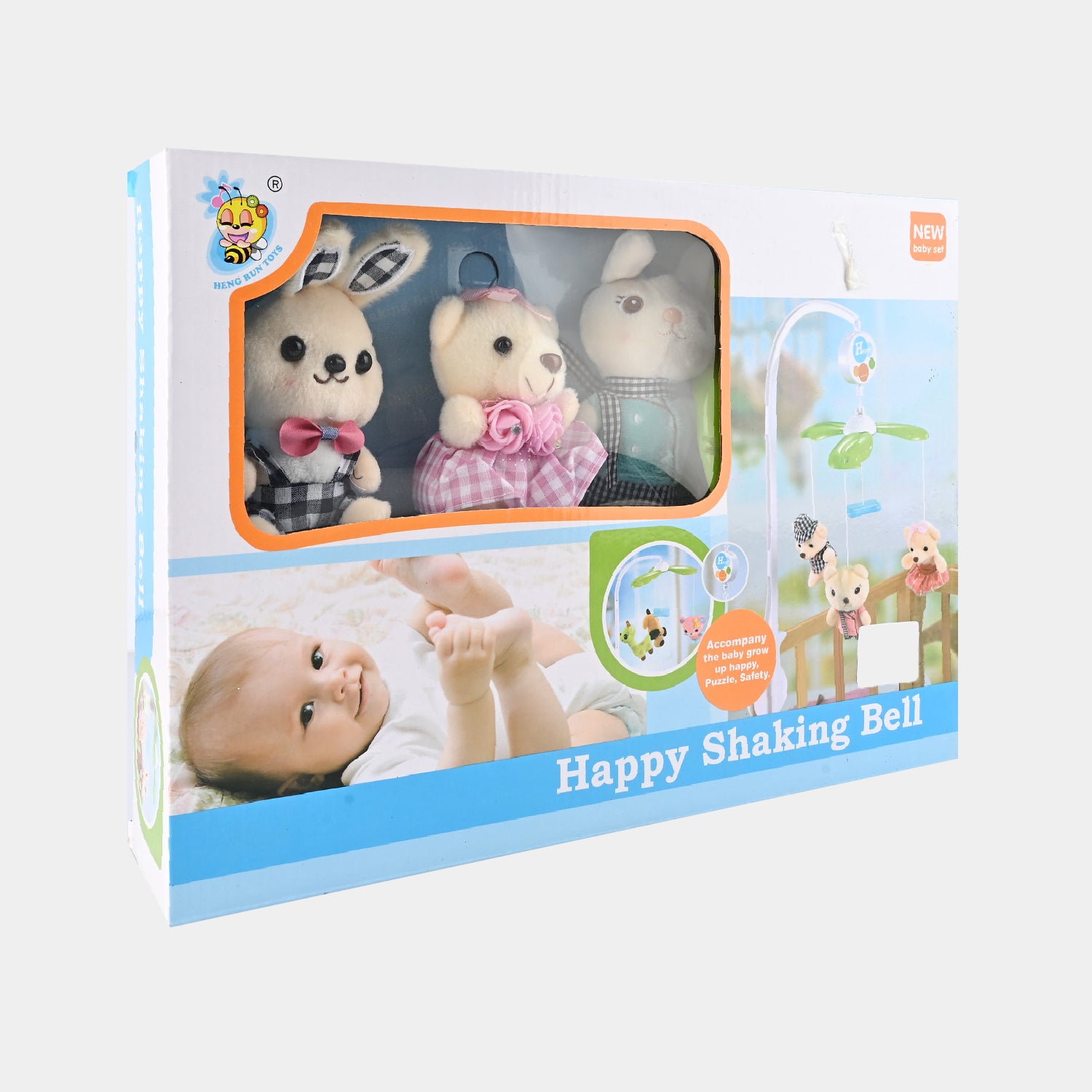 Baby Cot Mobile Soft Rattle 0M+ D088 Price in Pakistan | Bachaa Party