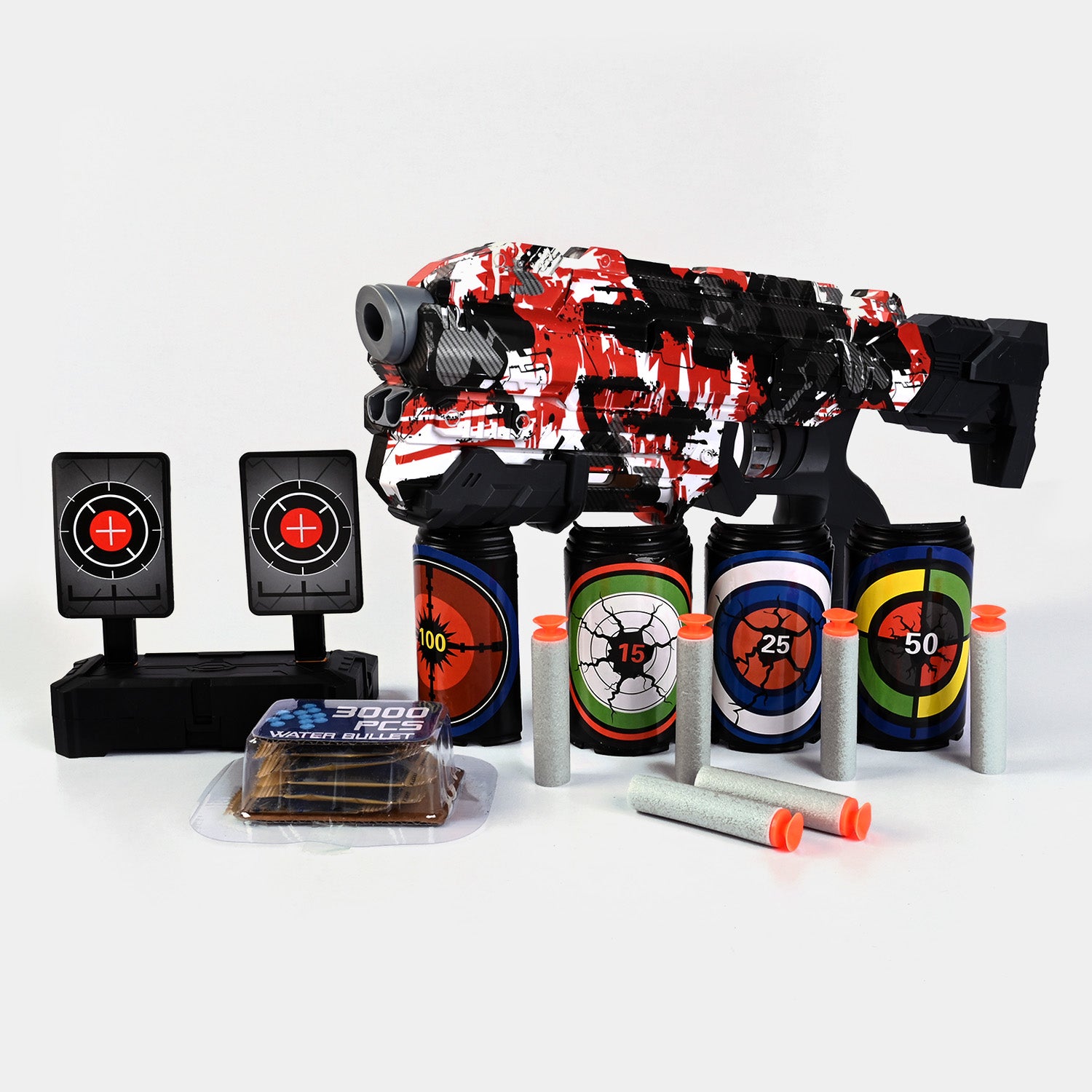 Eva Soft Bullet Water Bullet Gun With Target 880 Price in Pakistan ...