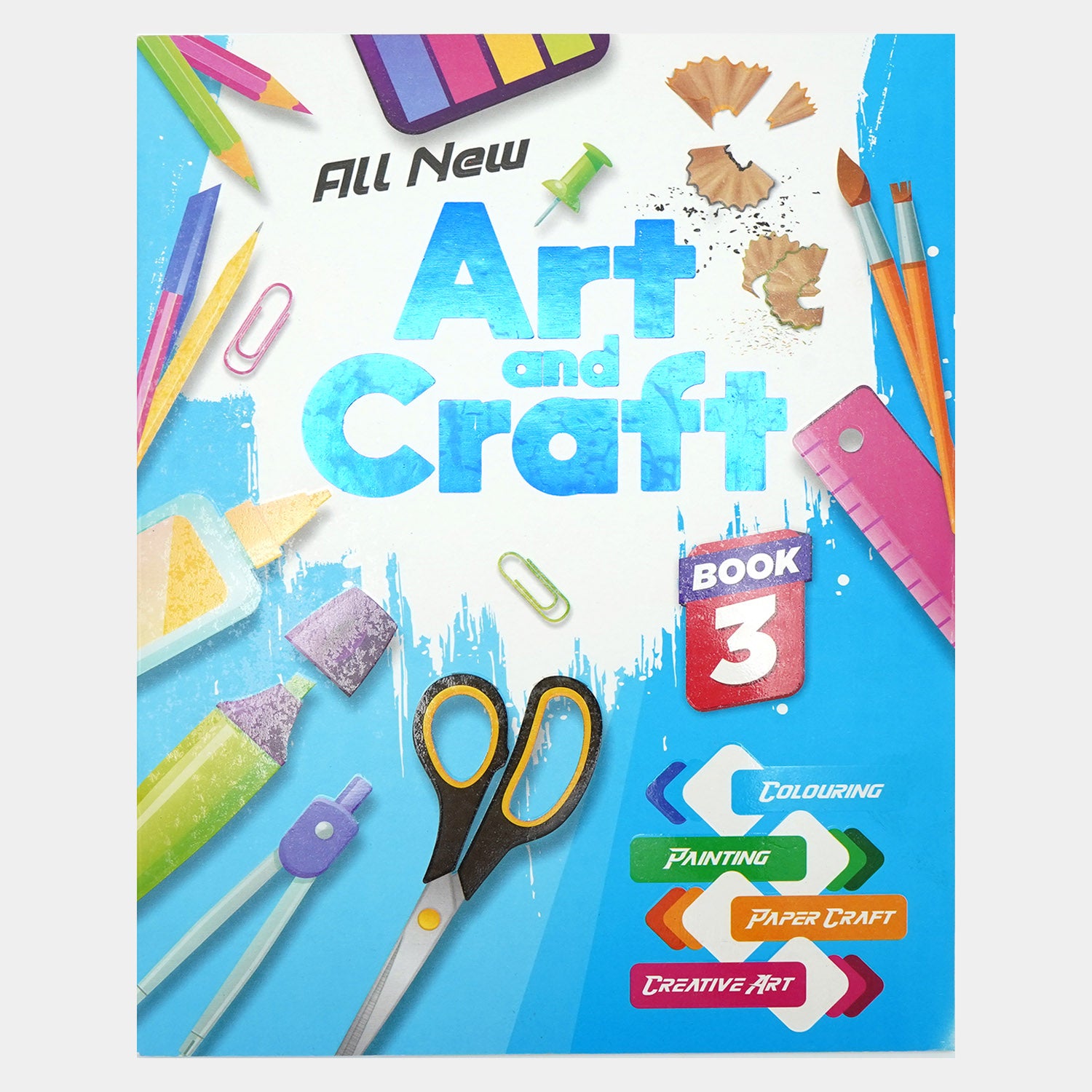 Art & Craft Activity Book 3 for Kids Price in Pakistan | Bachaa Party