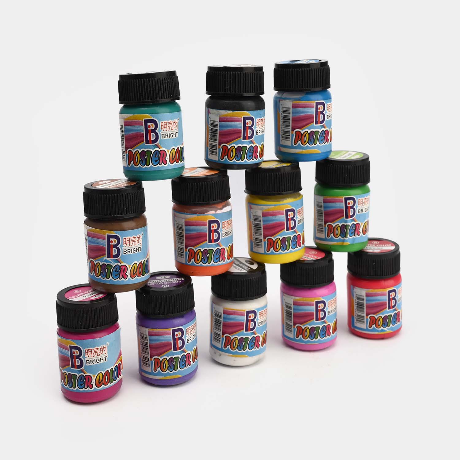 Bright Poster Color Jumbo | 12PCs Price in Pakistan | Bachaa Party