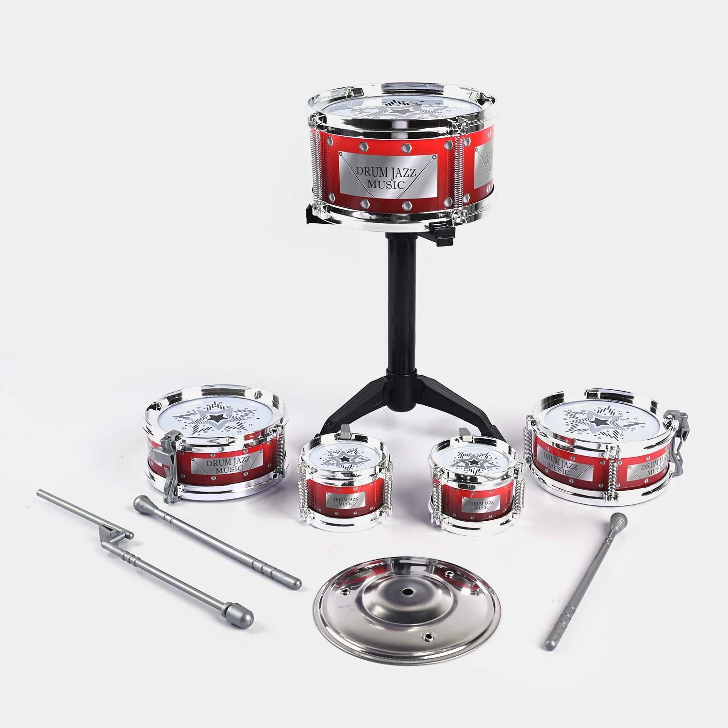 Musical Instrument 9 Pcs Drums Set For Kids Price in Pakistan | Bachaa ...