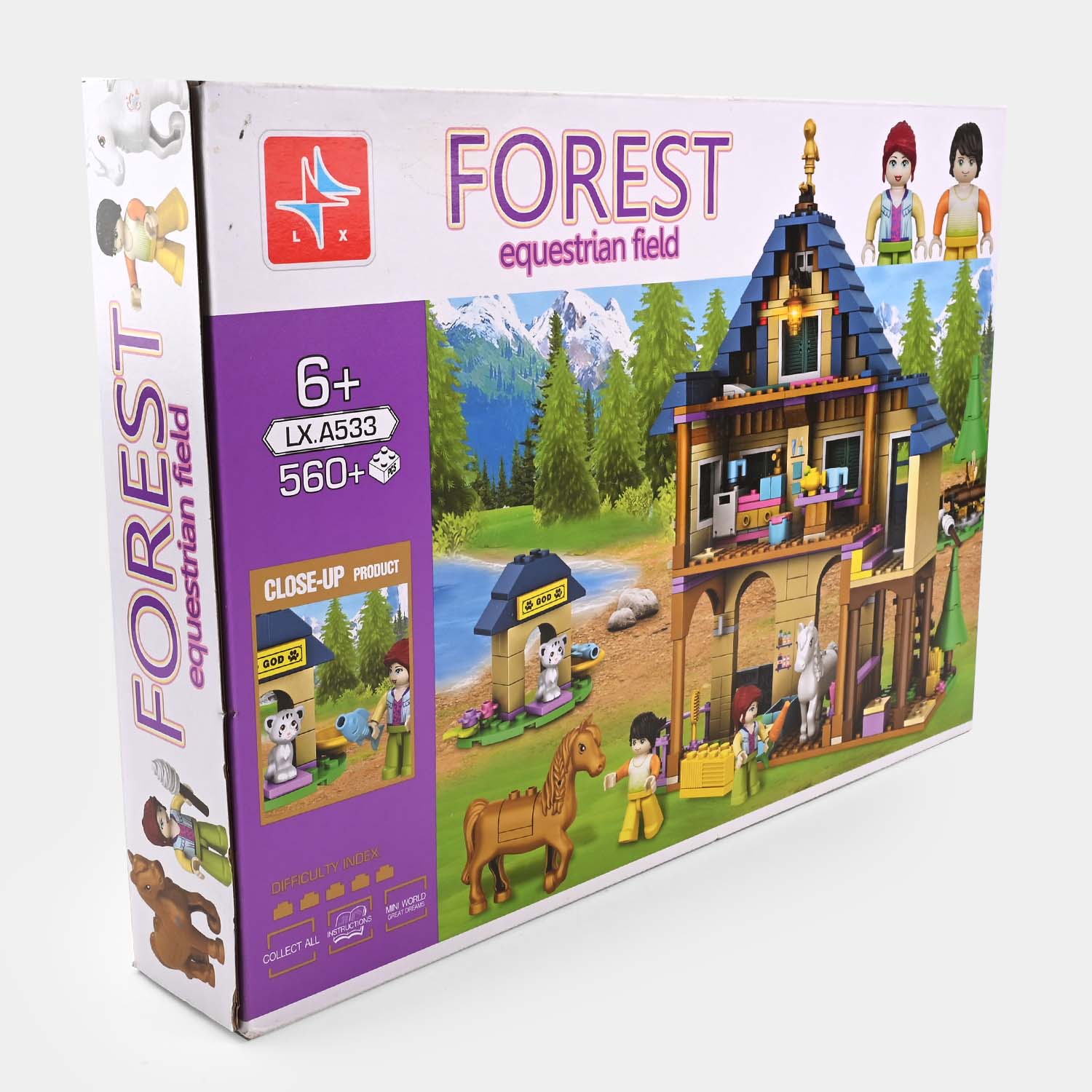 Forest Building Block | 560PCs Price in Pakistan | Bachaa Party