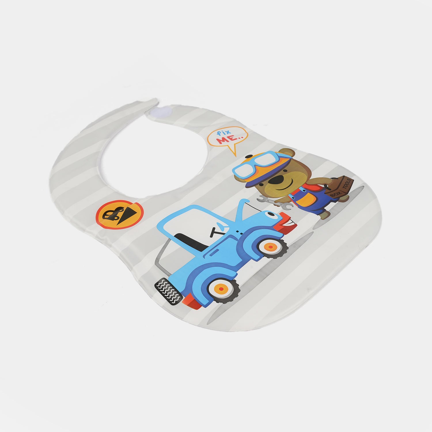 Plastic Foam Bib 58873 White Bear Price in Pakistan | Bachaa Party