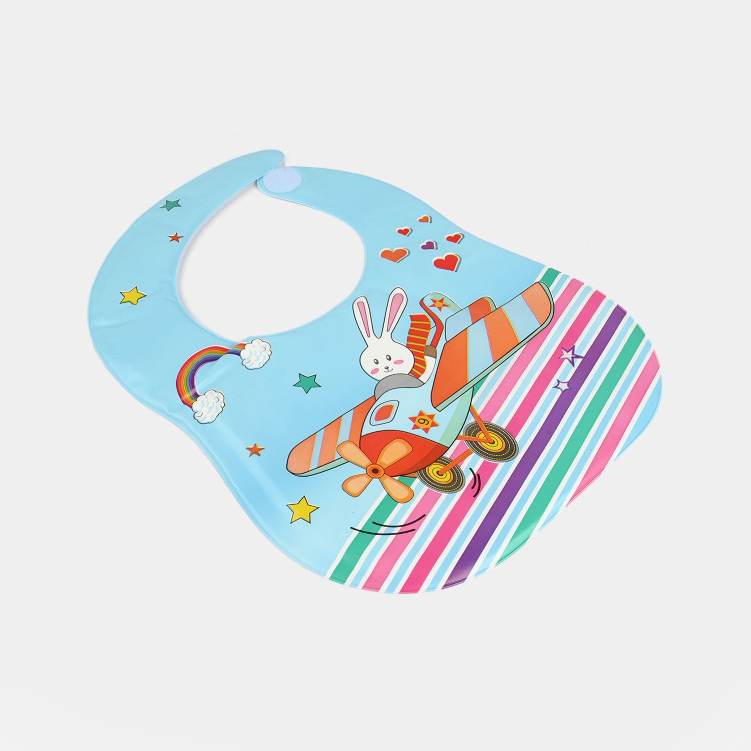 Plastic Foam Bib 58869 Blue Rabbit Price in Pakistan | Bachaa Party