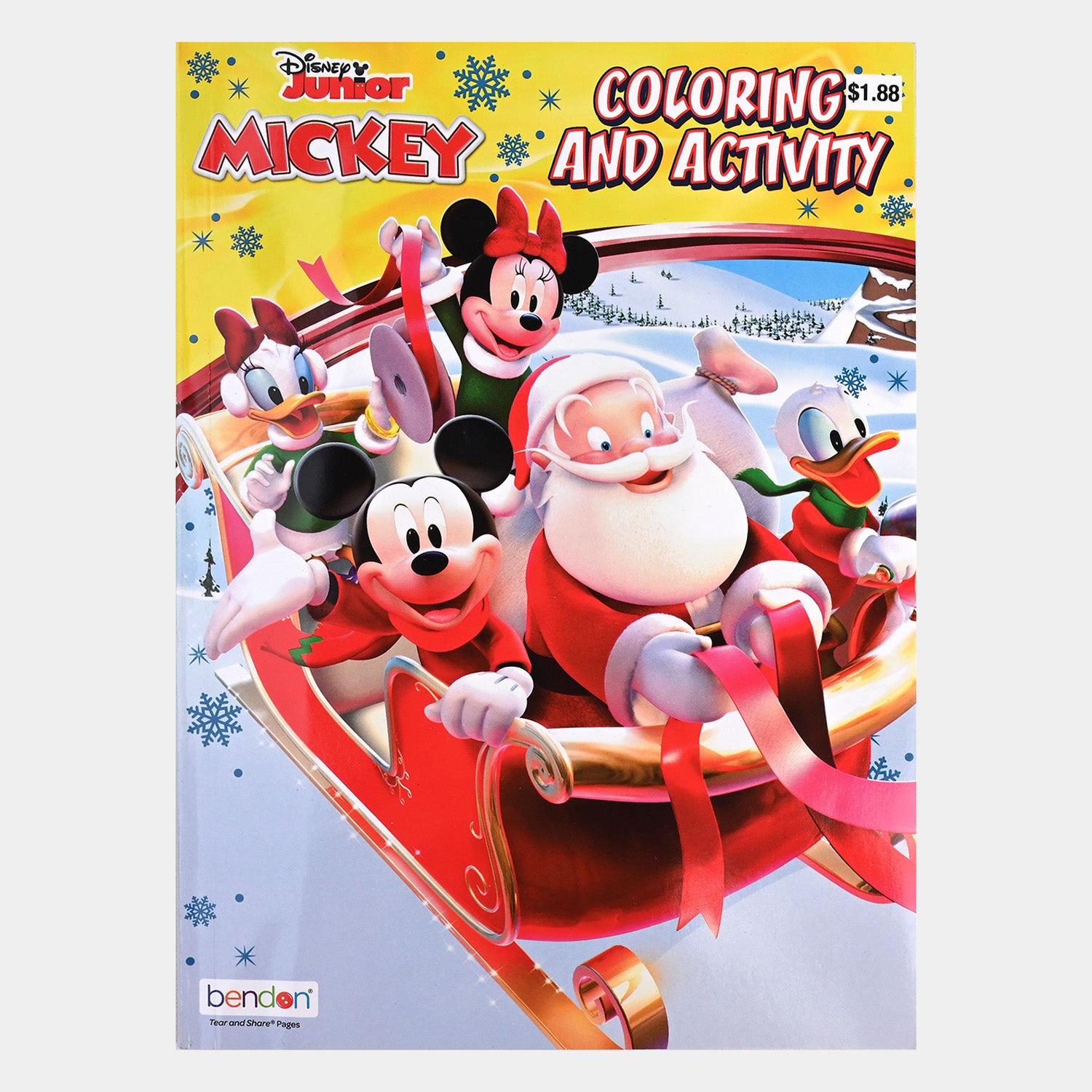 Jumbo Mickey Mouse Yellow Colouring Book Price in Pakistan | Bachaa Party