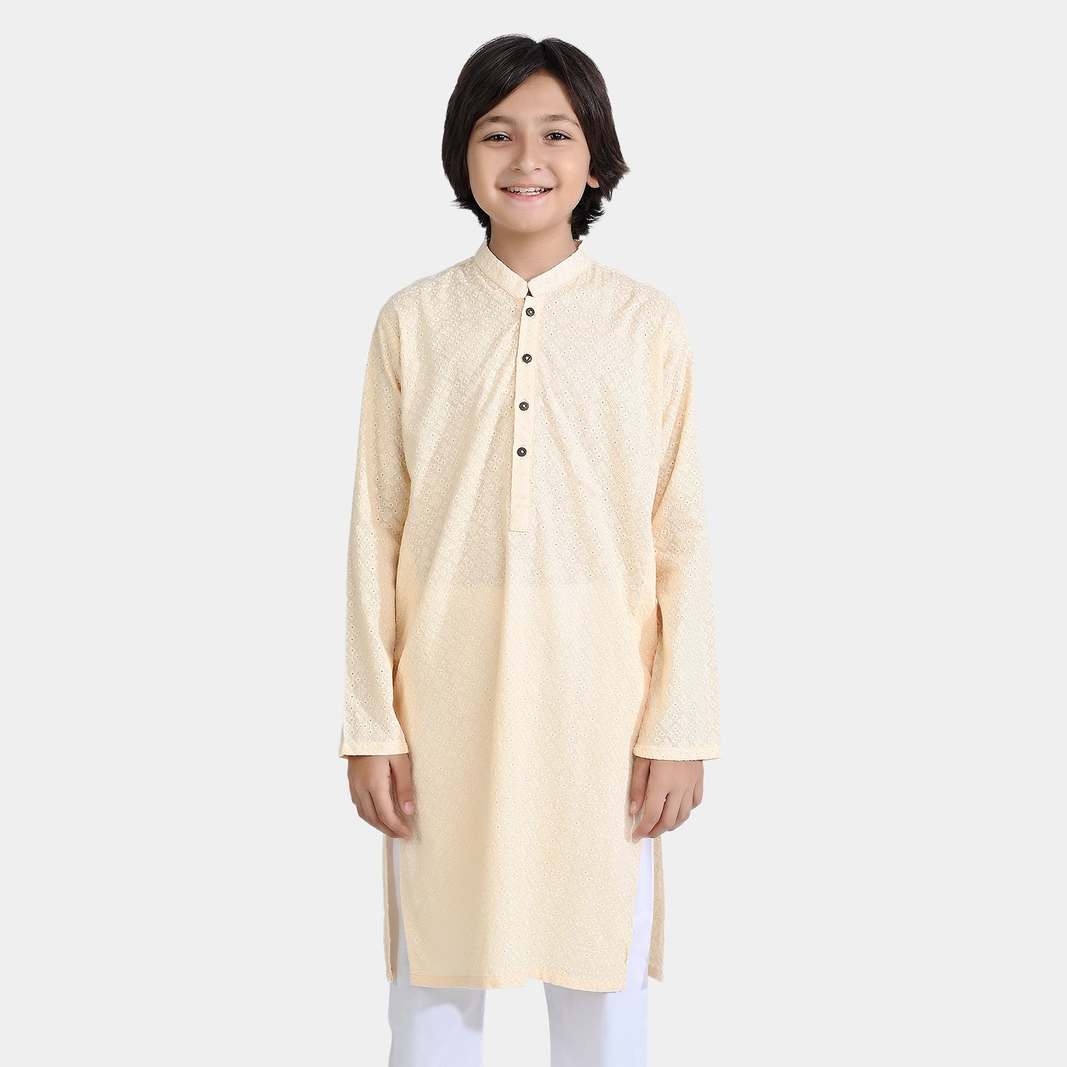 Boys Chicken Kari Basic Kurta-OFF-White Price in Pakistan | Bachaa Party