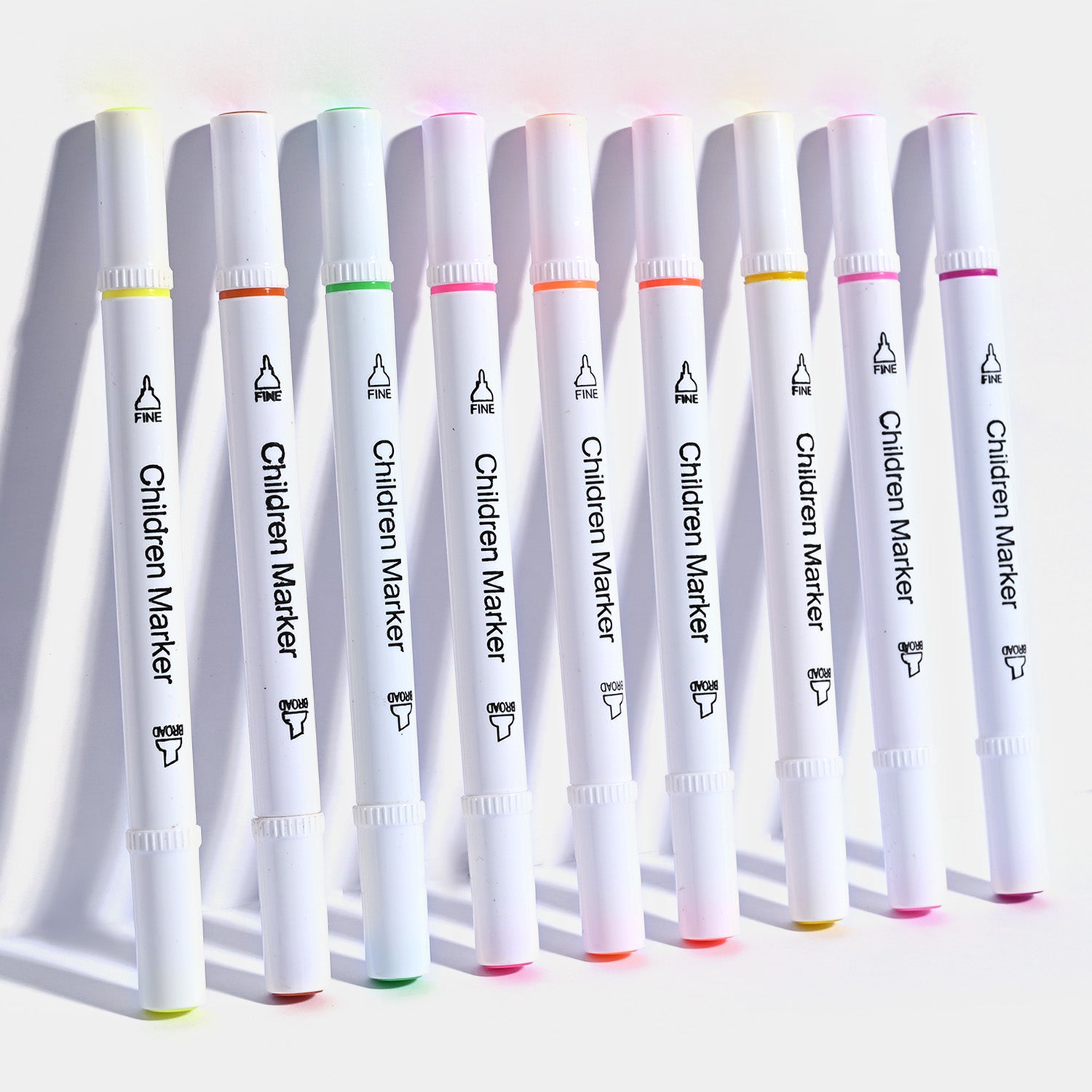 Double Sided Marker Multicolor 36 PCs Price in Pakistan | Bachaa Party