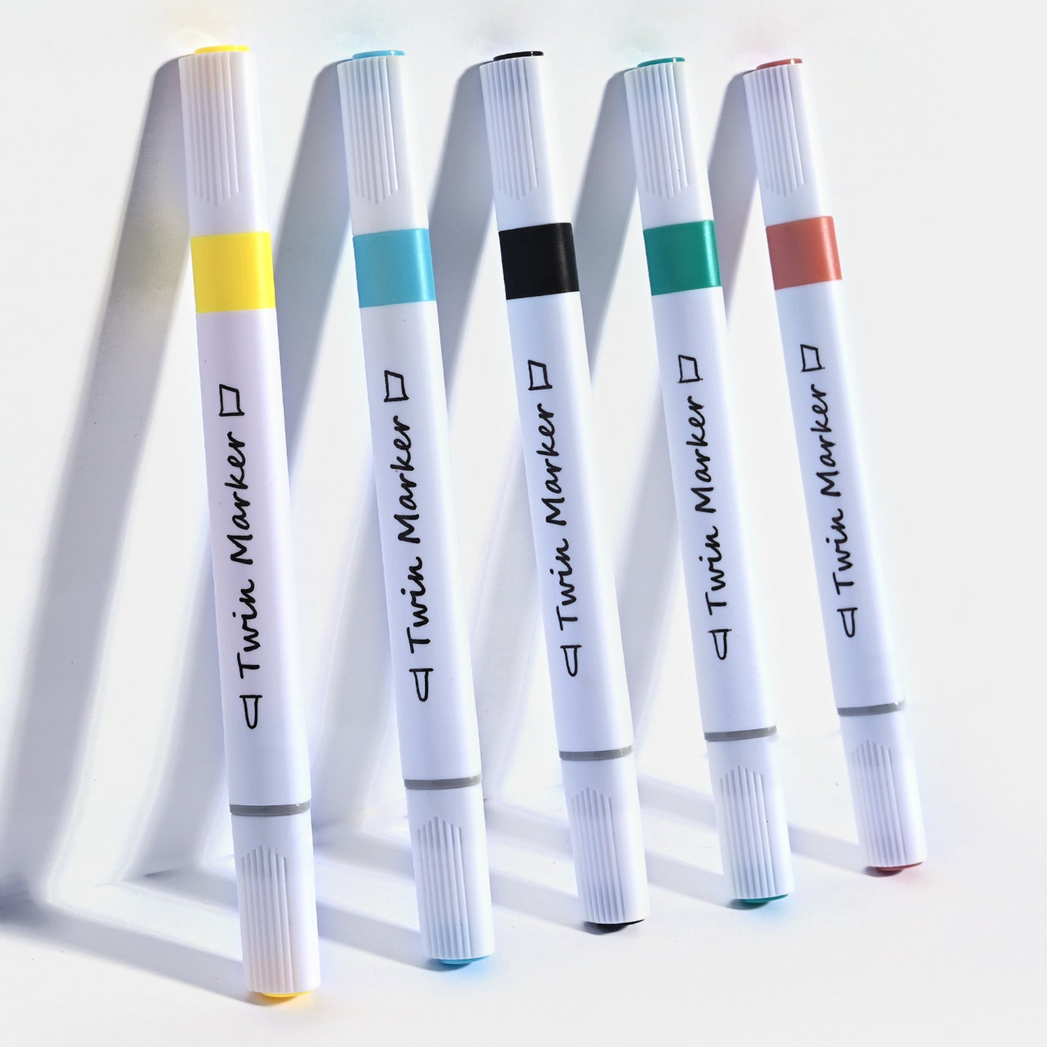 DOUBLE SIDED MARKER MULTICOLOR 12PCS Price in Pakistan | Bachaa Party