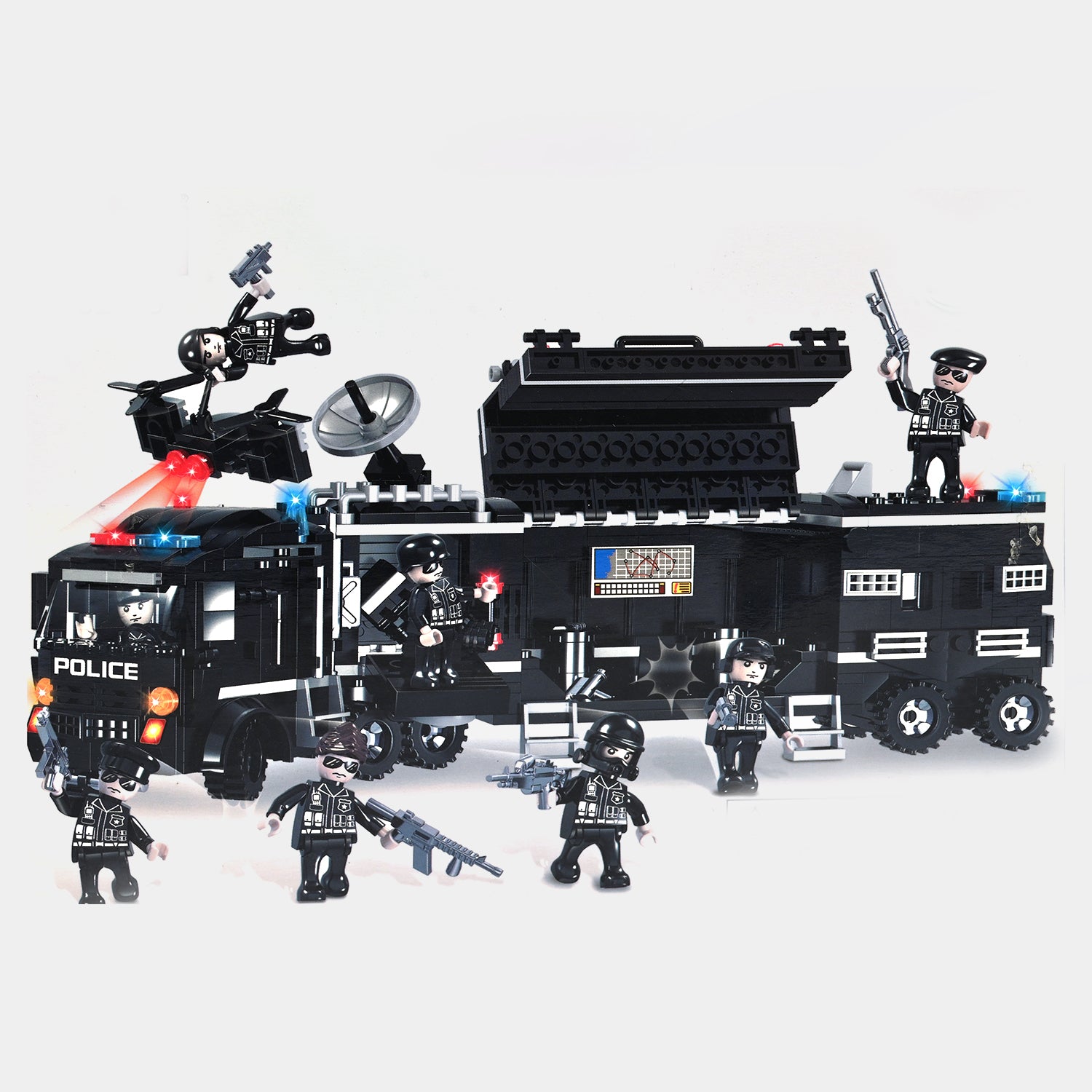 Cogo Police City Block Set 3025 Price in Pakistan | Bachaa Party