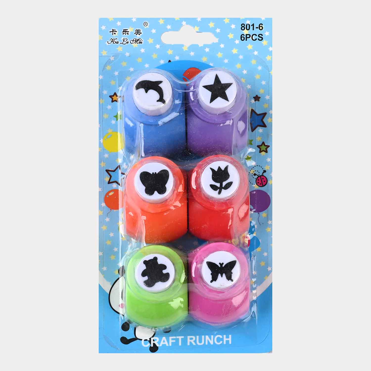Craft Paper Punch Pack | 6PCs Price in Pakistan | Bachaa Party