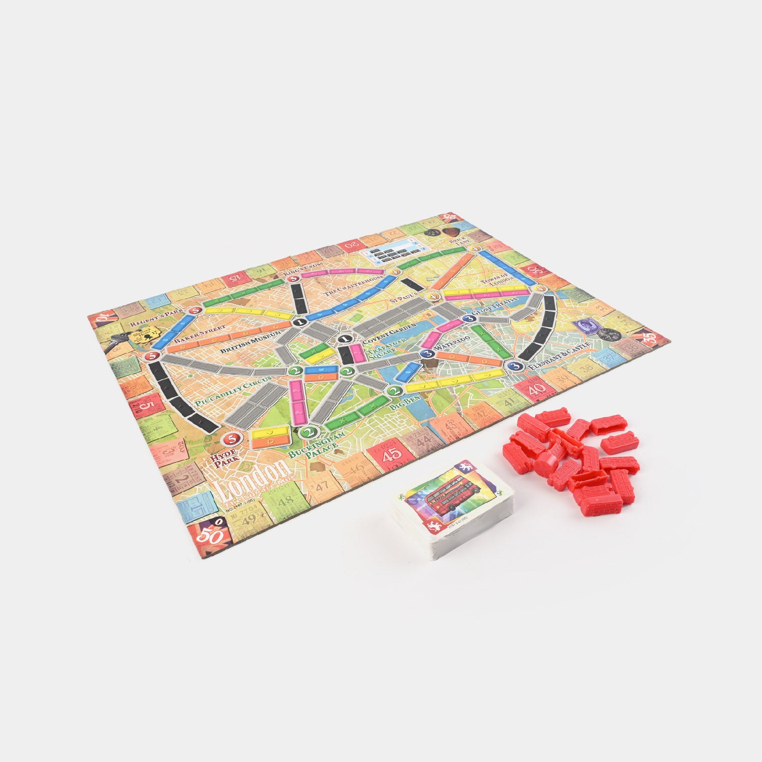 Travel Ticket to Ride London Game Price in Pakistan | Bachaa Party