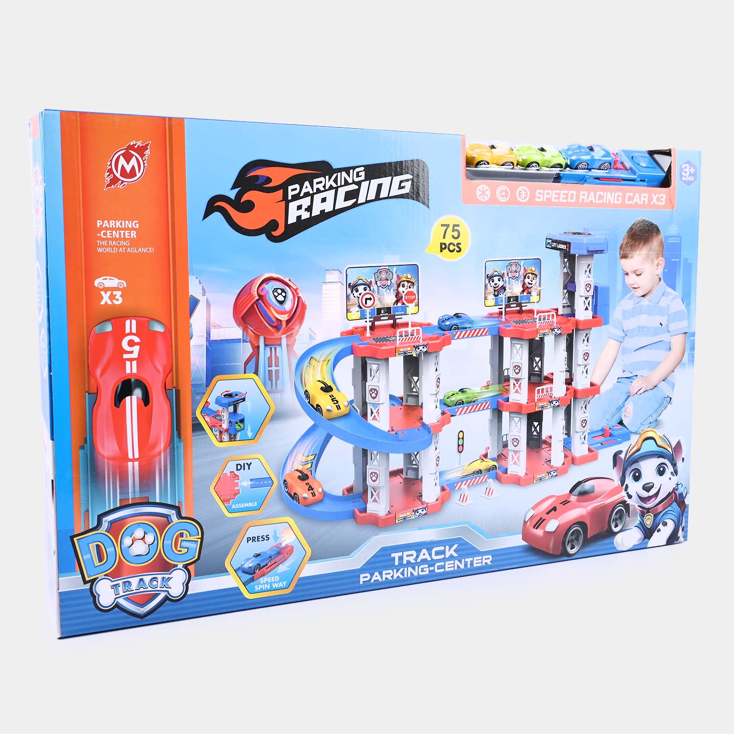 Racing Car Track Set For Kids Price in Pakistan | Bachaa Party