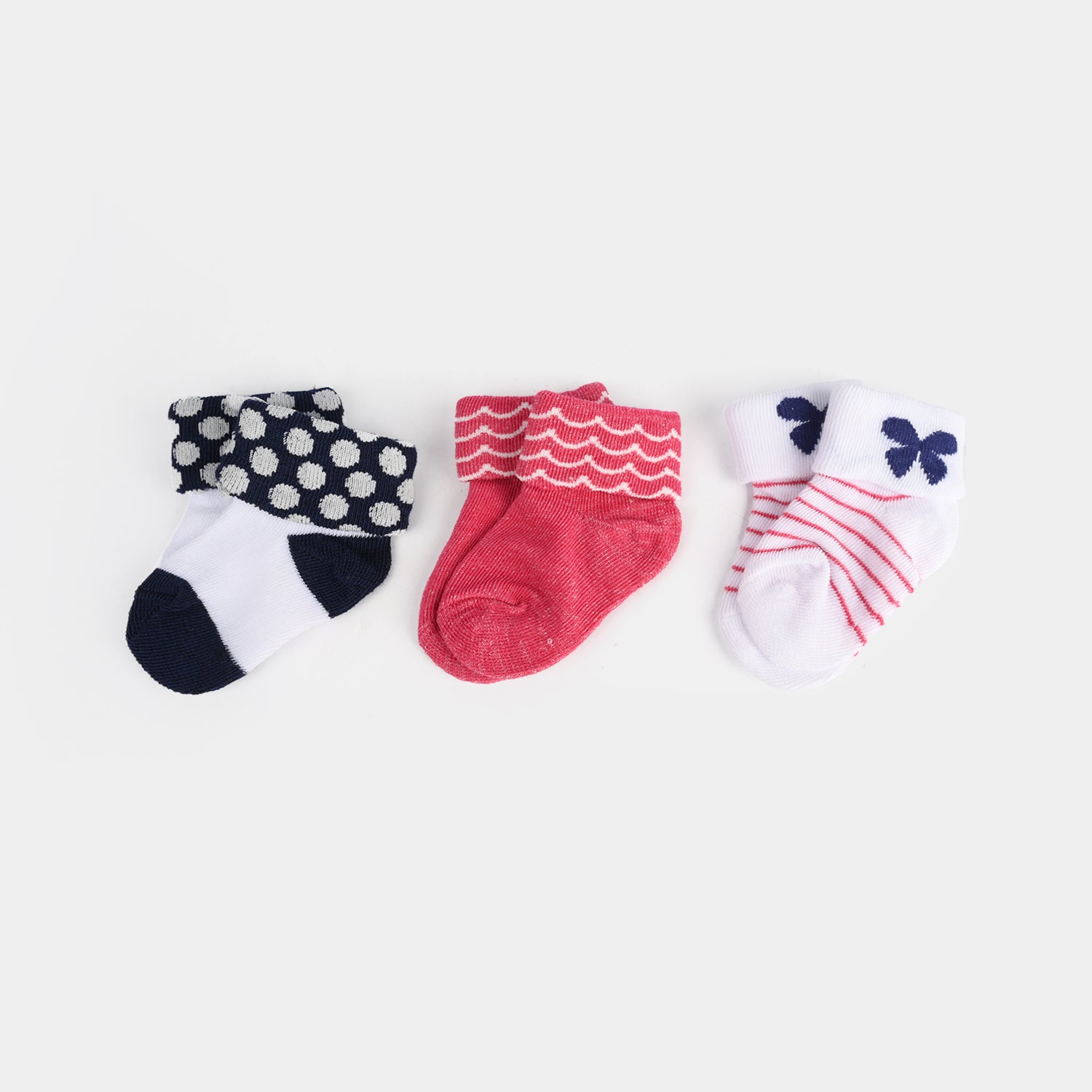 BP Baby Socks Pack Of 3 6-12M S01 E-C-36 Price in Pakistan | Bachaa Party