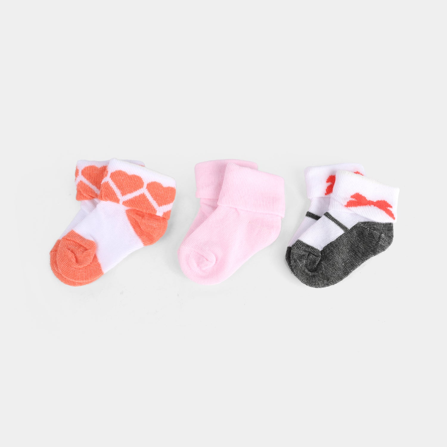 BP Baby Socks Pack Of 3 6-12M S01 E-C-30 Price in Pakistan | Bachaa Party