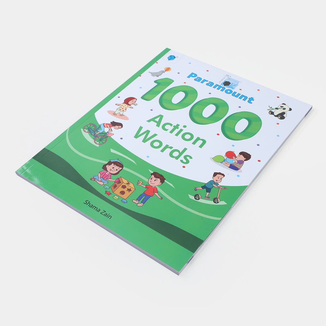 Paramount 1000 Action Words Book (Green) Price in Pakistan | Bachaa Party