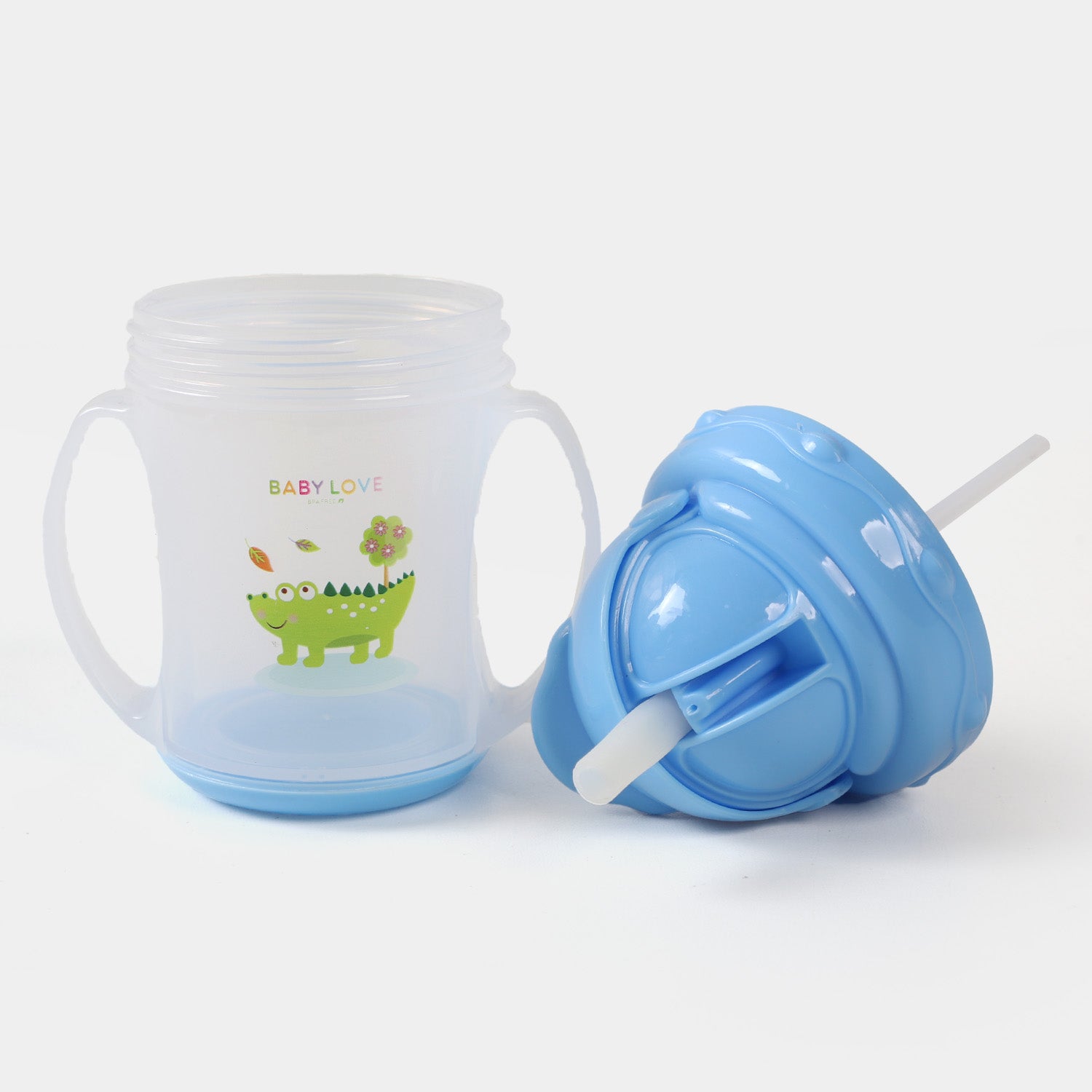 Smart Baby Sipper Glass | Blue Price in Pakistan | Bachaa Party