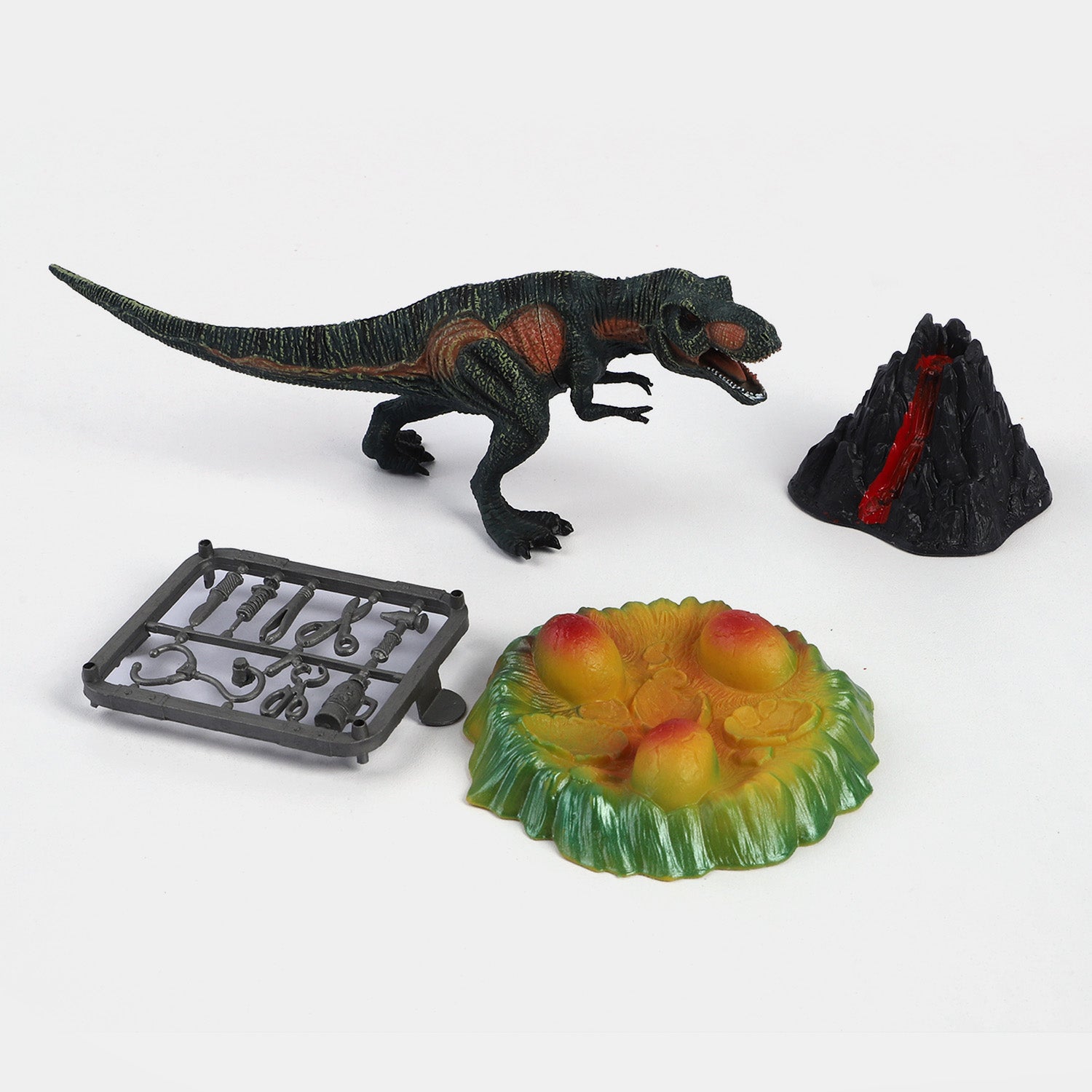 Dinosaur With Volcano & Egg Nest Play Set For Kids Price in Pakistan ...
