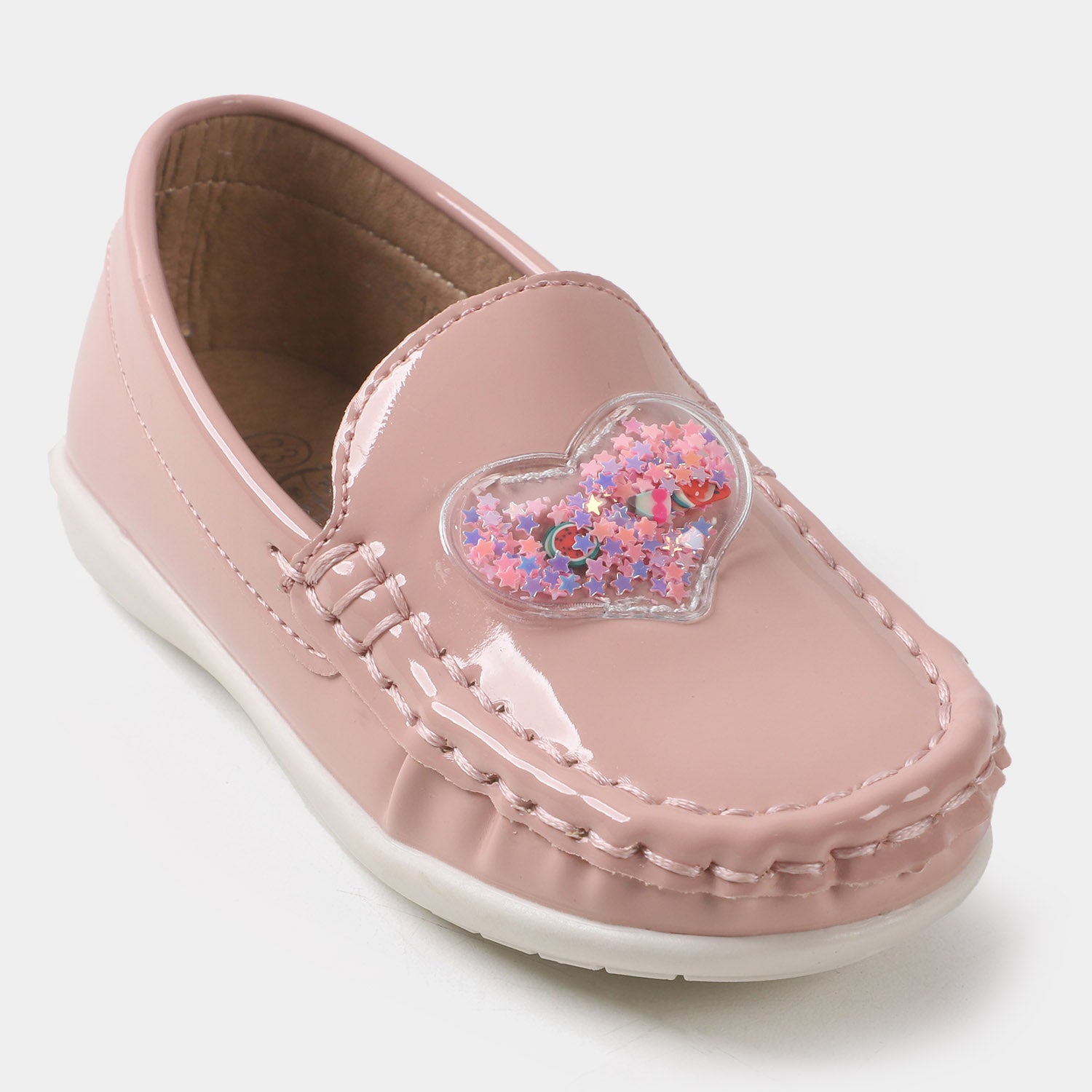Girls Loafers 202109-2 - Pink Price in Pakistan | Bachaa Party