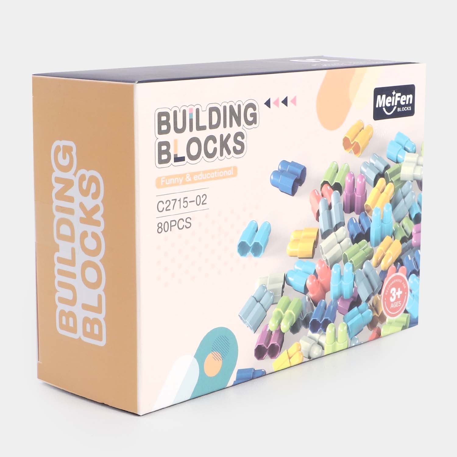 Play & Learn Building Blocks Set | 80PCs Price in Pakistan | Bachata ...
