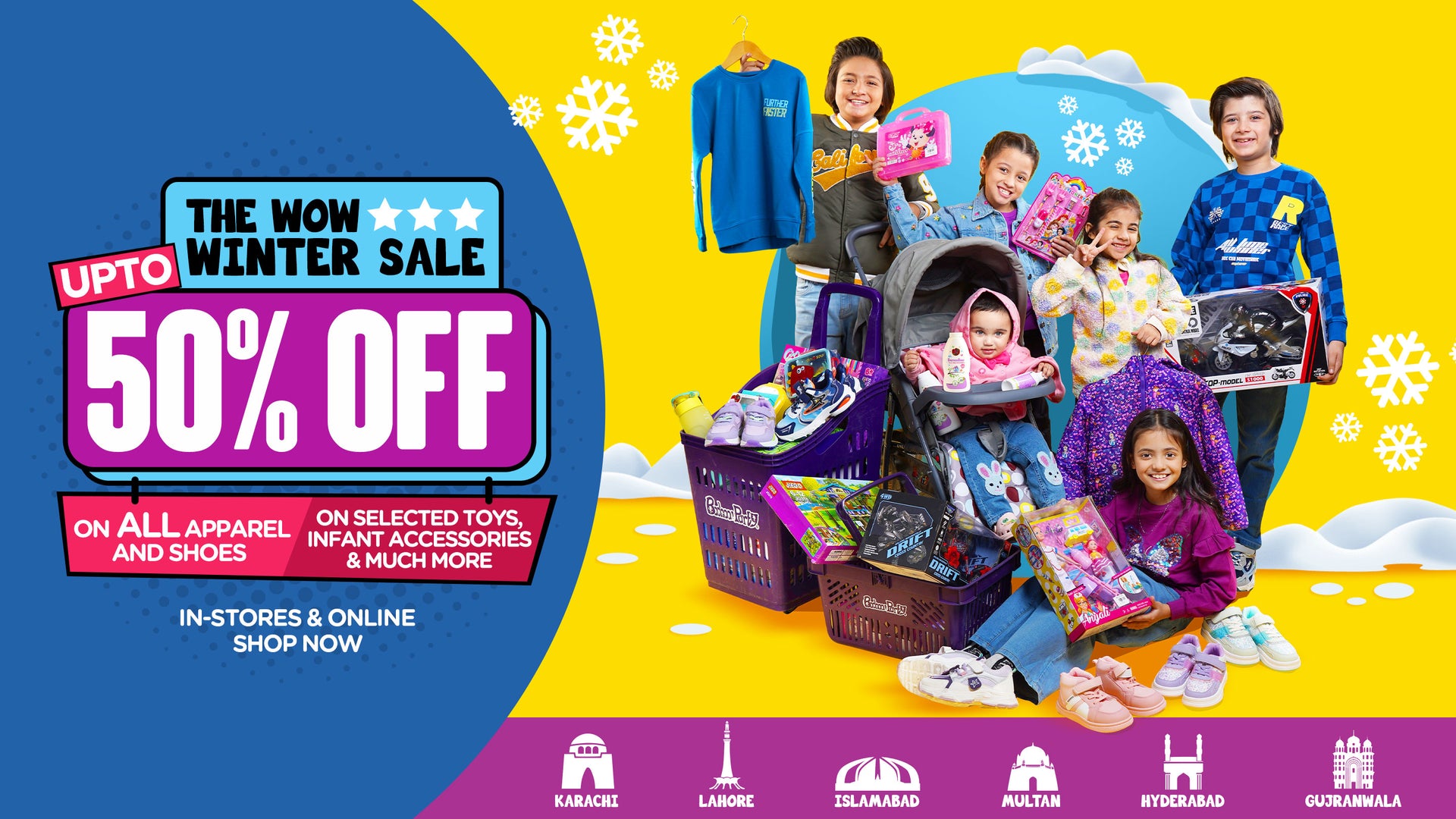 Bachaa Party | In Store & Online Shopping for Kids in Pakistan