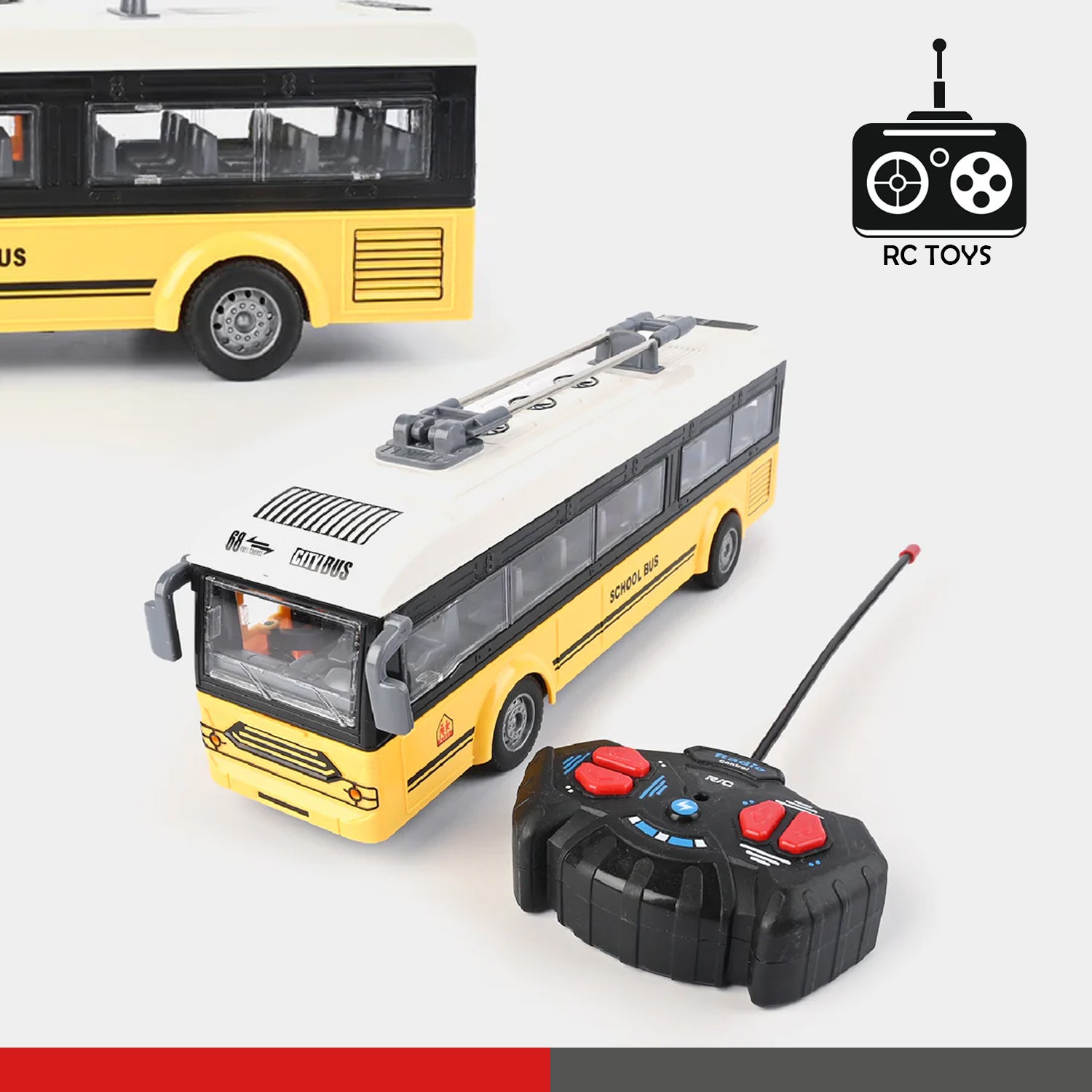 Remote Control Bus Toy For Kids Price in Pakistan | Bachaa Party