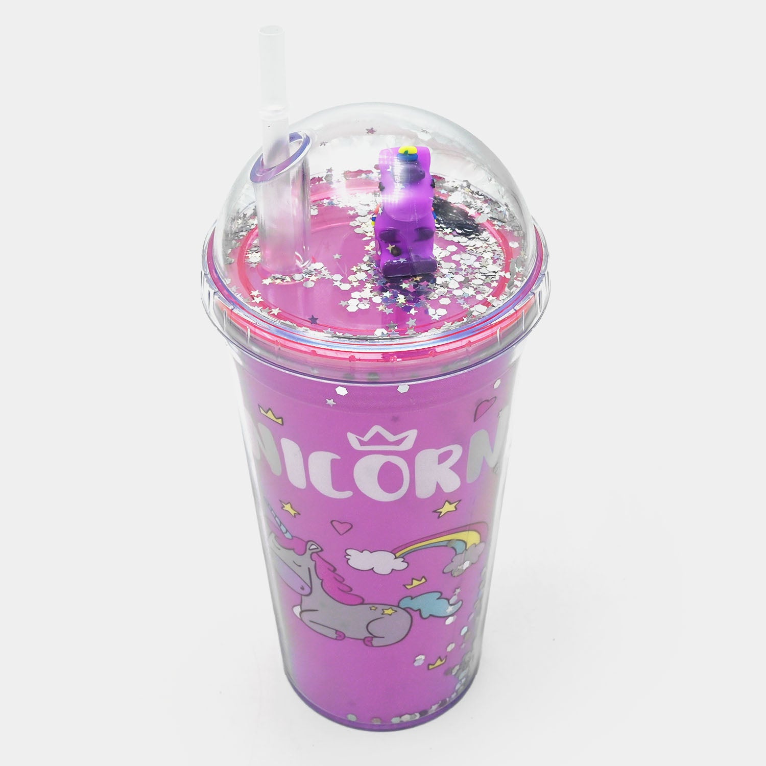Fancy Straw Glass/Cup For Kids Price in Pakistan | Bachaa Party