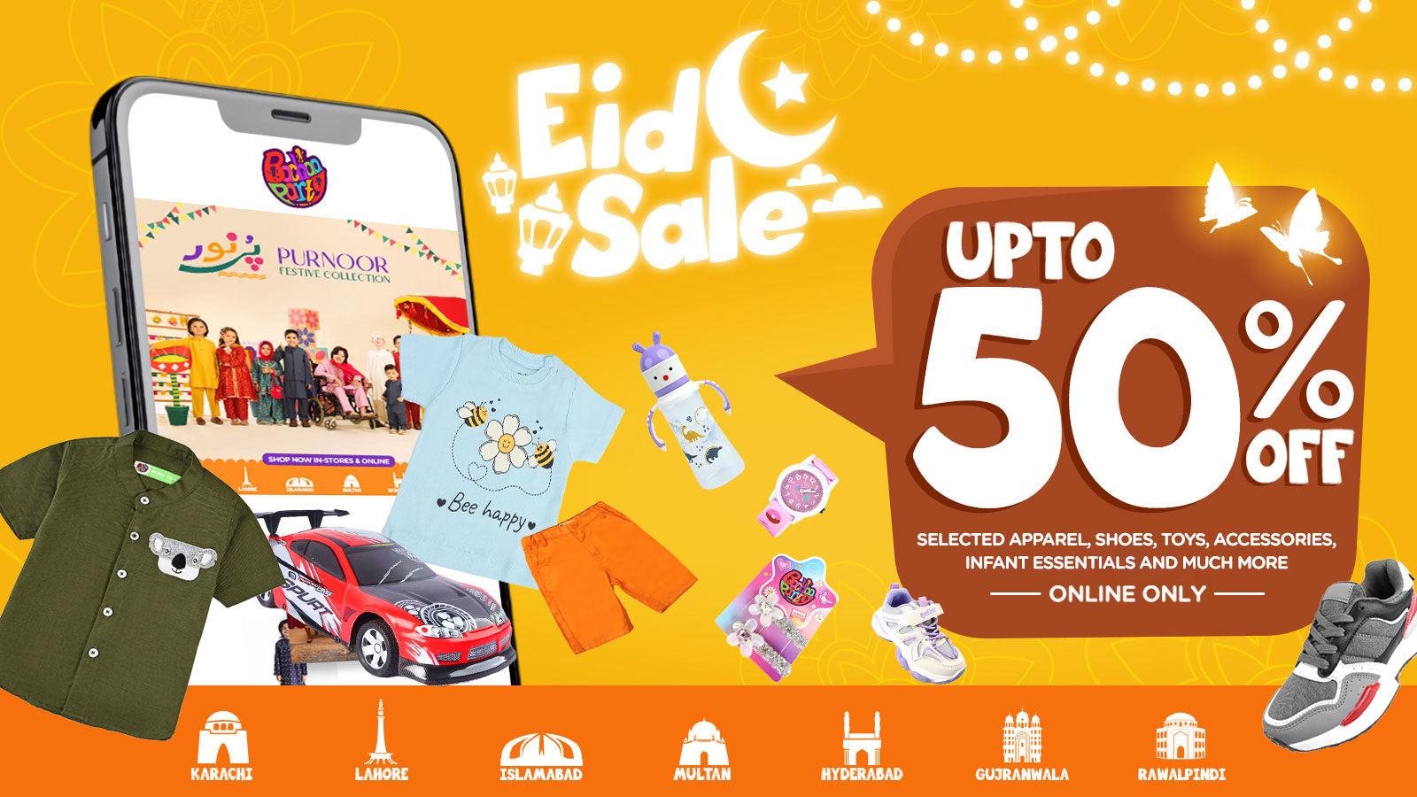 Bachaa Party | In Store & Online Shopping for Kids in Pakistan