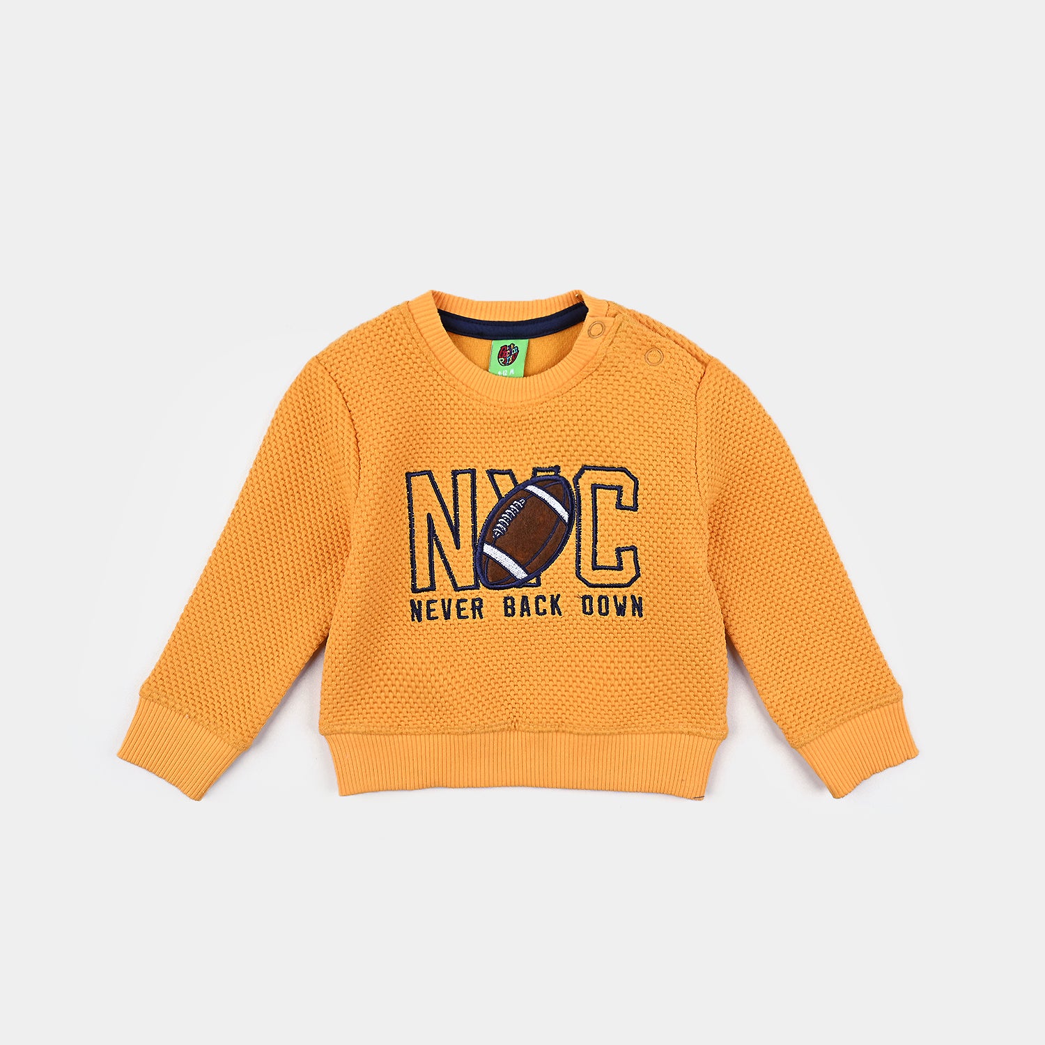 Infant Boys Jacquard Sweat Shirt Never-Citrus Price in Pakistan ...