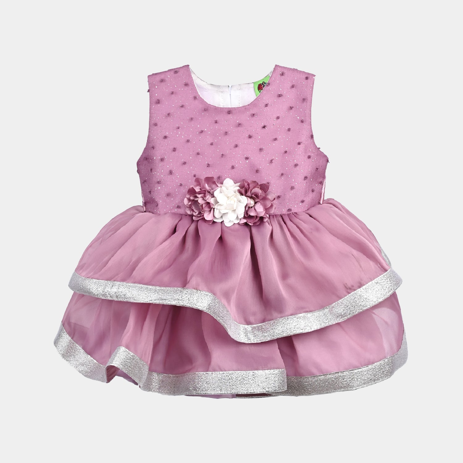 Infant Girl Fancy Frock Classy-Purple Price in Pakistan | Bachaa Party