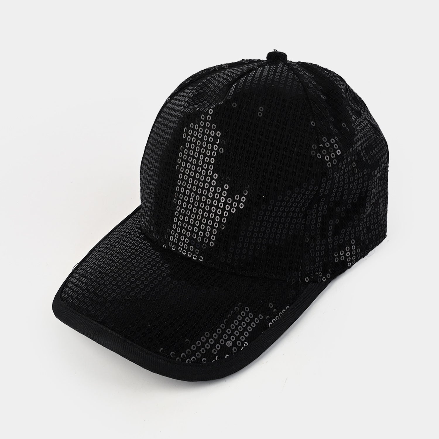 Girls Denim Viscose Sequence Cap-BLACK Price in Pakistan | Bachaa Party
