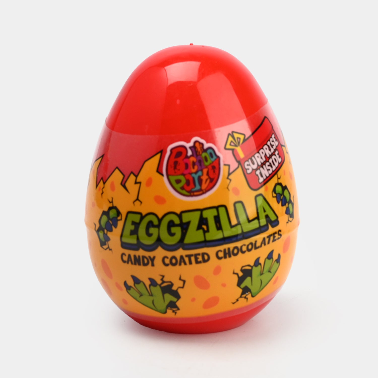 Eggzilla w/Candy Coated Chocolates, Toy, Puzzle&Sticker E-C -Red Price ...