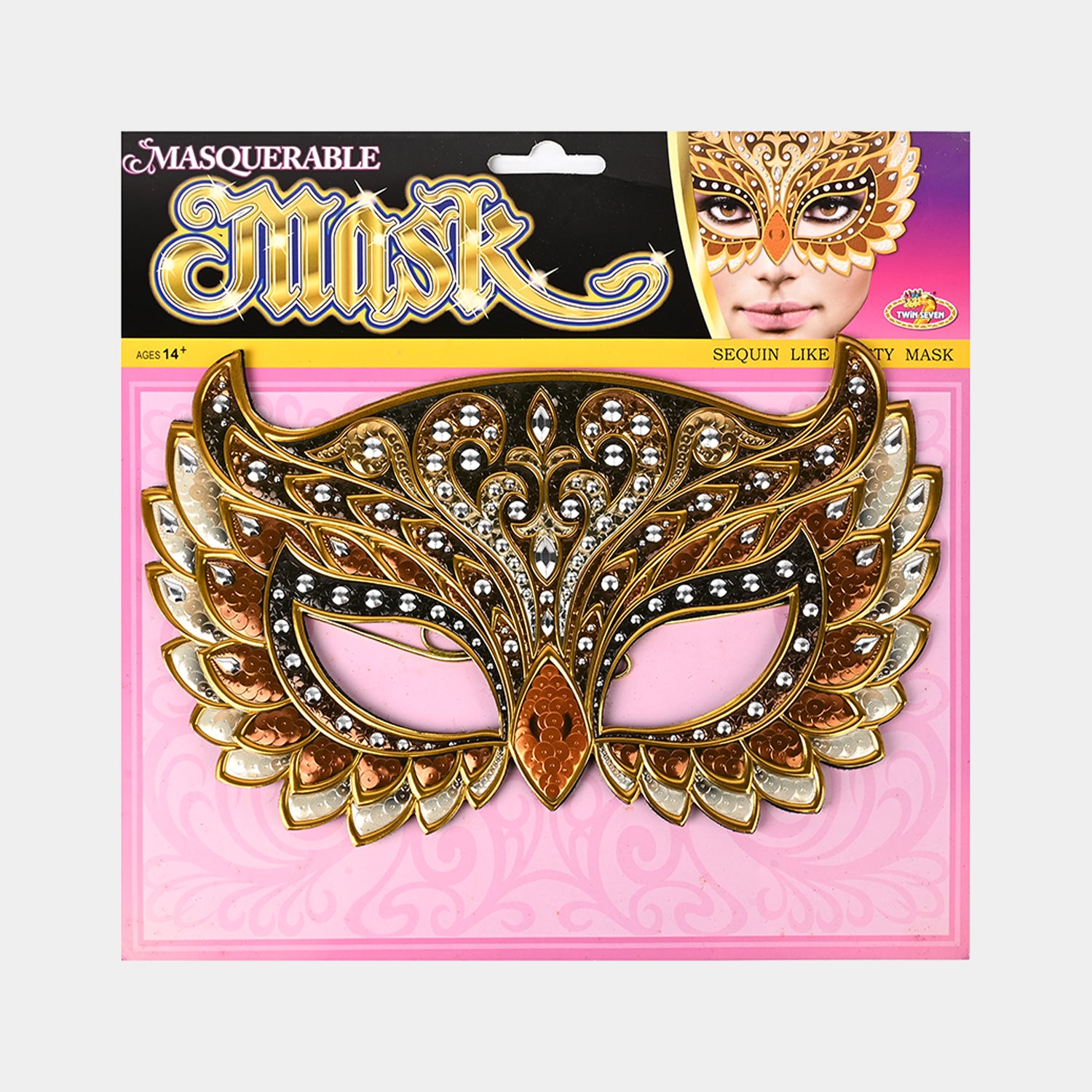 Masquerade Mask MKH0200 E-C-30 Price in Pakistan | Bachaa Party