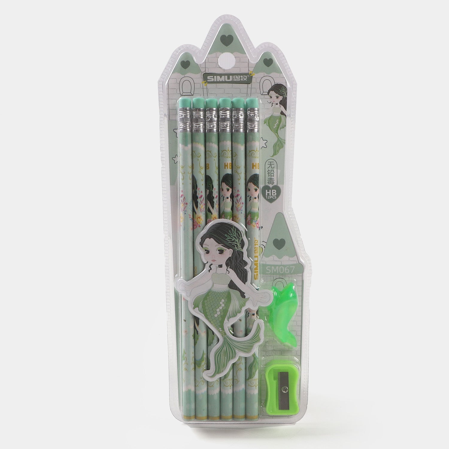 Pencil Box With Eraser | 12Pcs Price in Pakistan | Bachaa Party