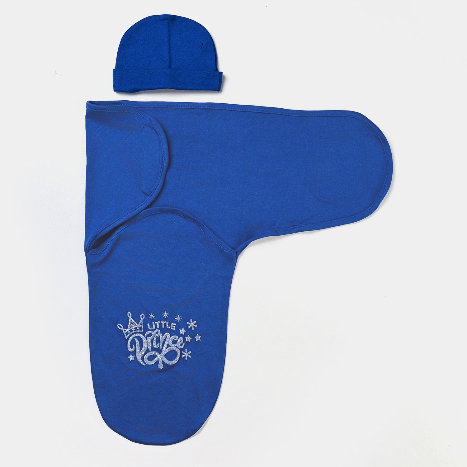 Baby Wrap Swaddle Sheet With Cap | Blue Price in Pakistan | Bachaa Party