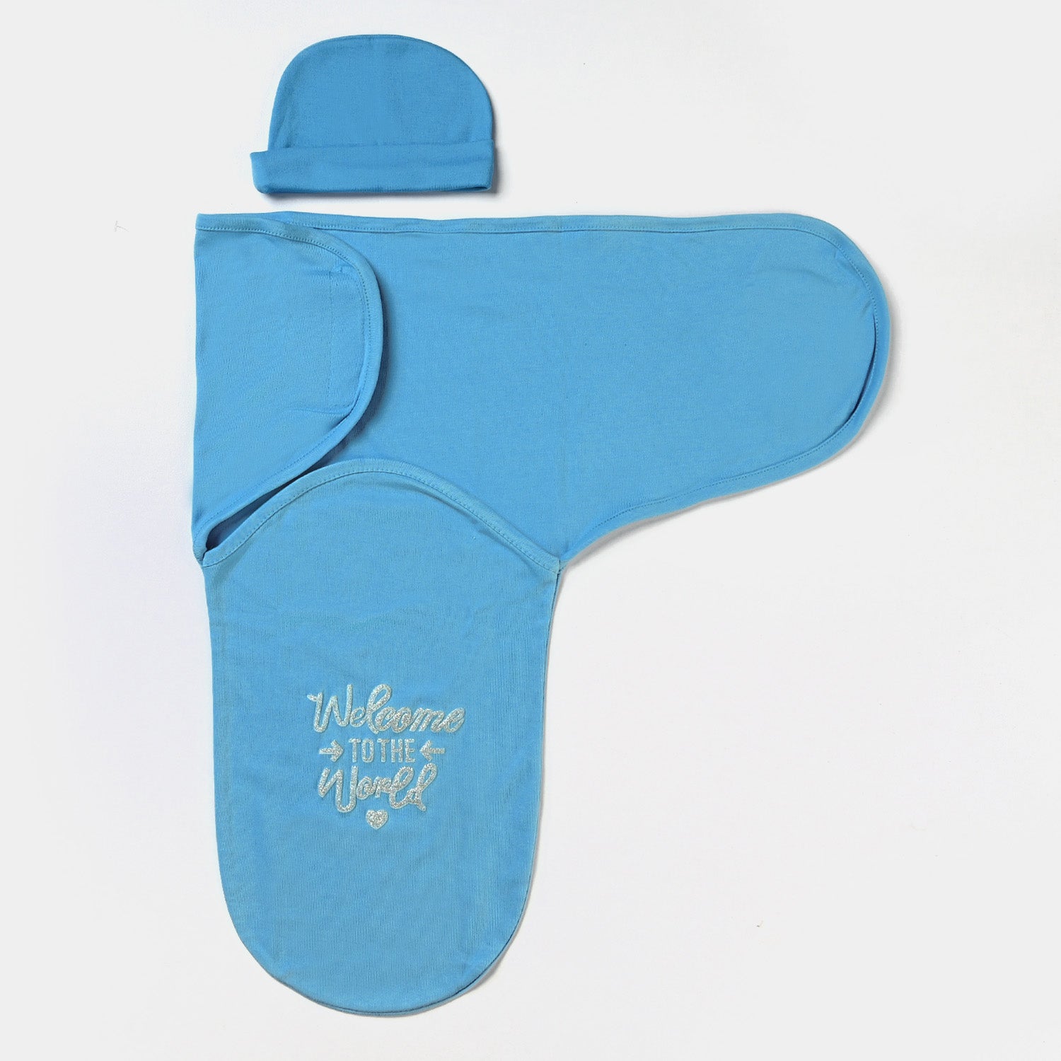 Baby Wrap Swaddle Sheet With Cap | SKY BLUE Price in Pakistan | Bachata ...